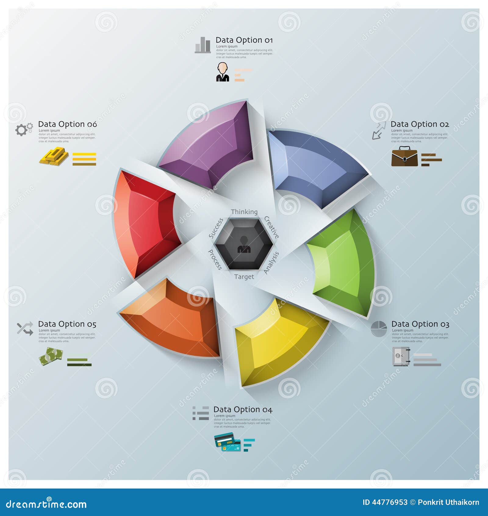 Polygon Business Brochure Flyer Design Layout Template In A4 Siz ...