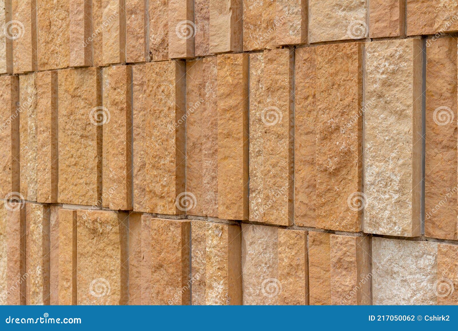 Modern Rough Textured Limestone Wall Background with Vertical Aligned ...
