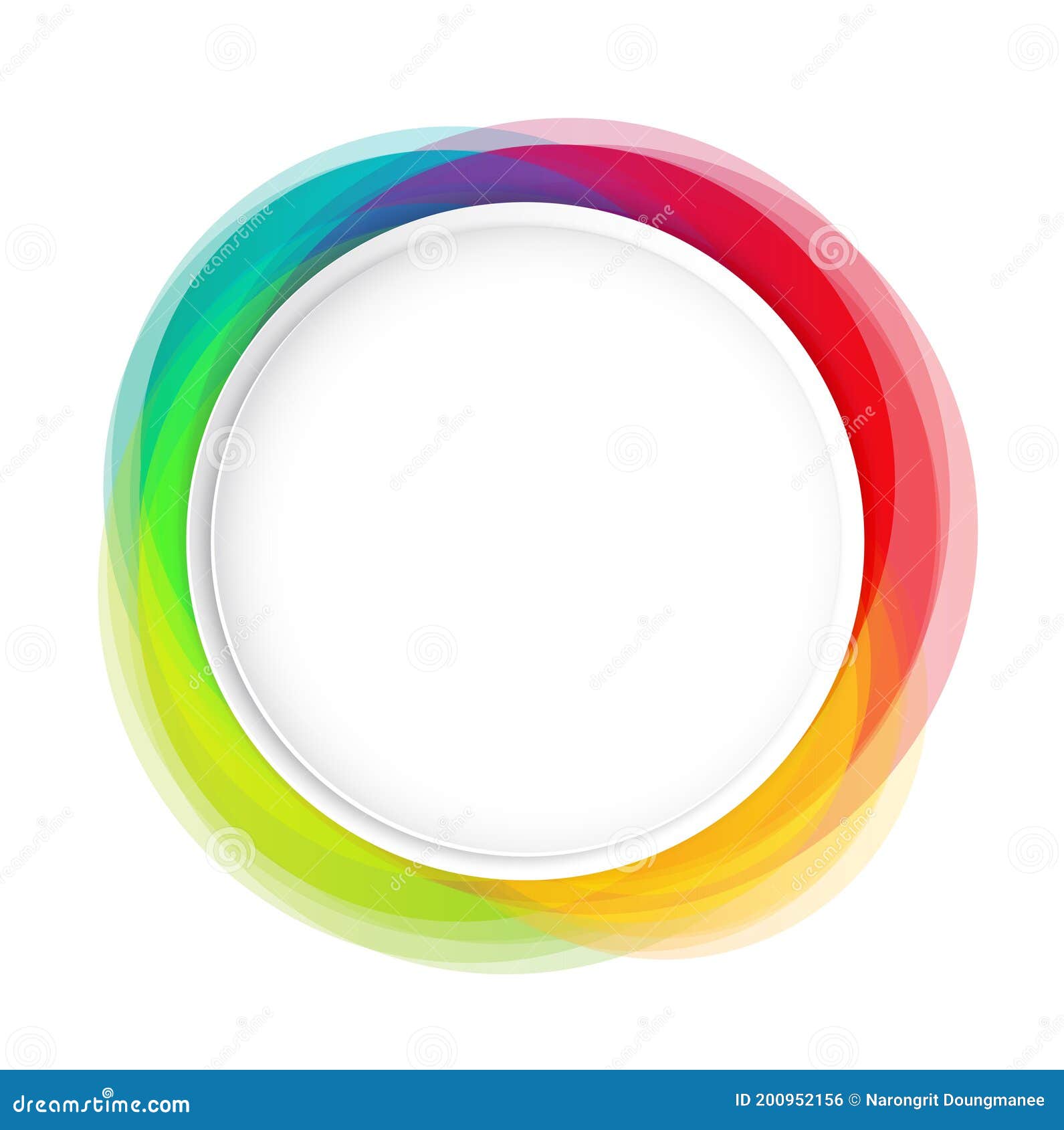 Modern Round or Circles Abstract Banners Overlay. Graphic Banners ...