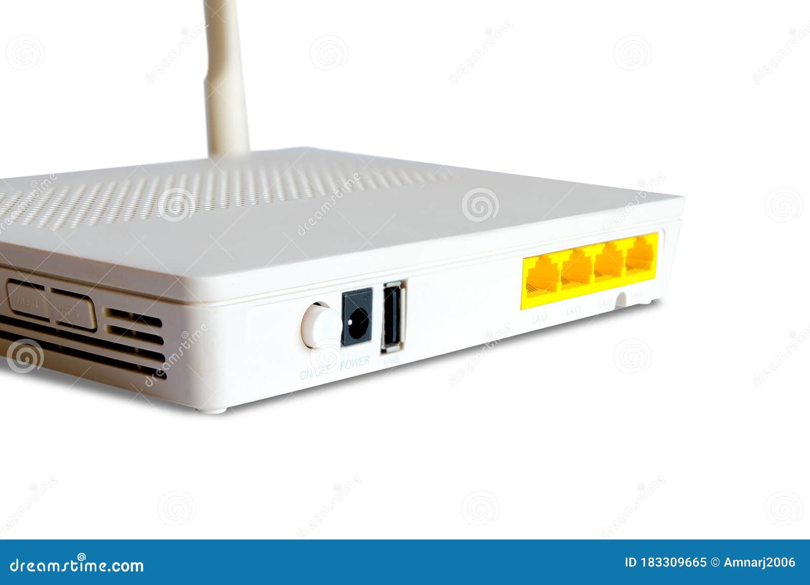 Modern Router Parts Of A Computer Network Stock Image Image Of Broadband Firewall 183309665