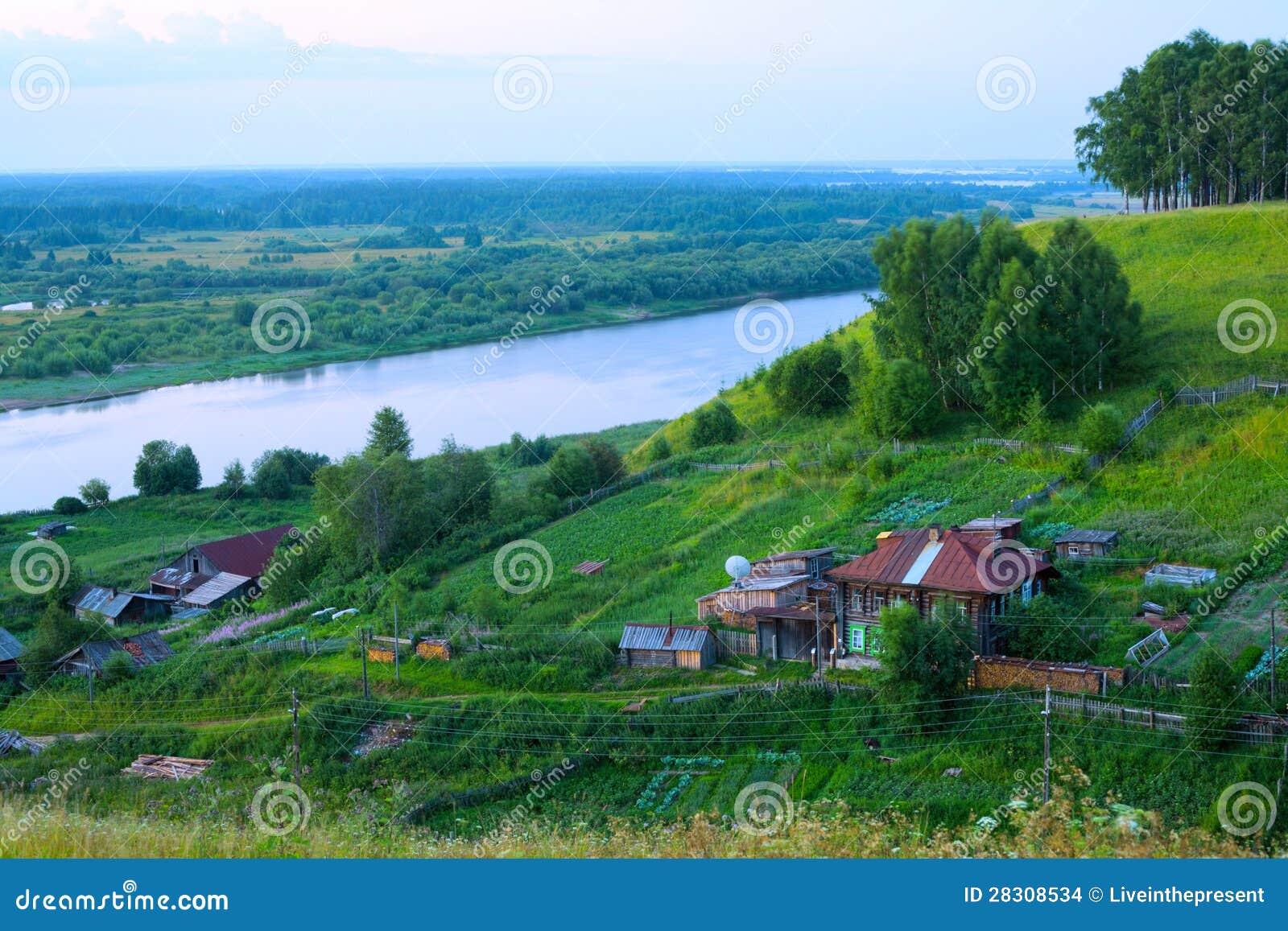 Modern Rural Landscape stock photo. Image of landscape - 28308534