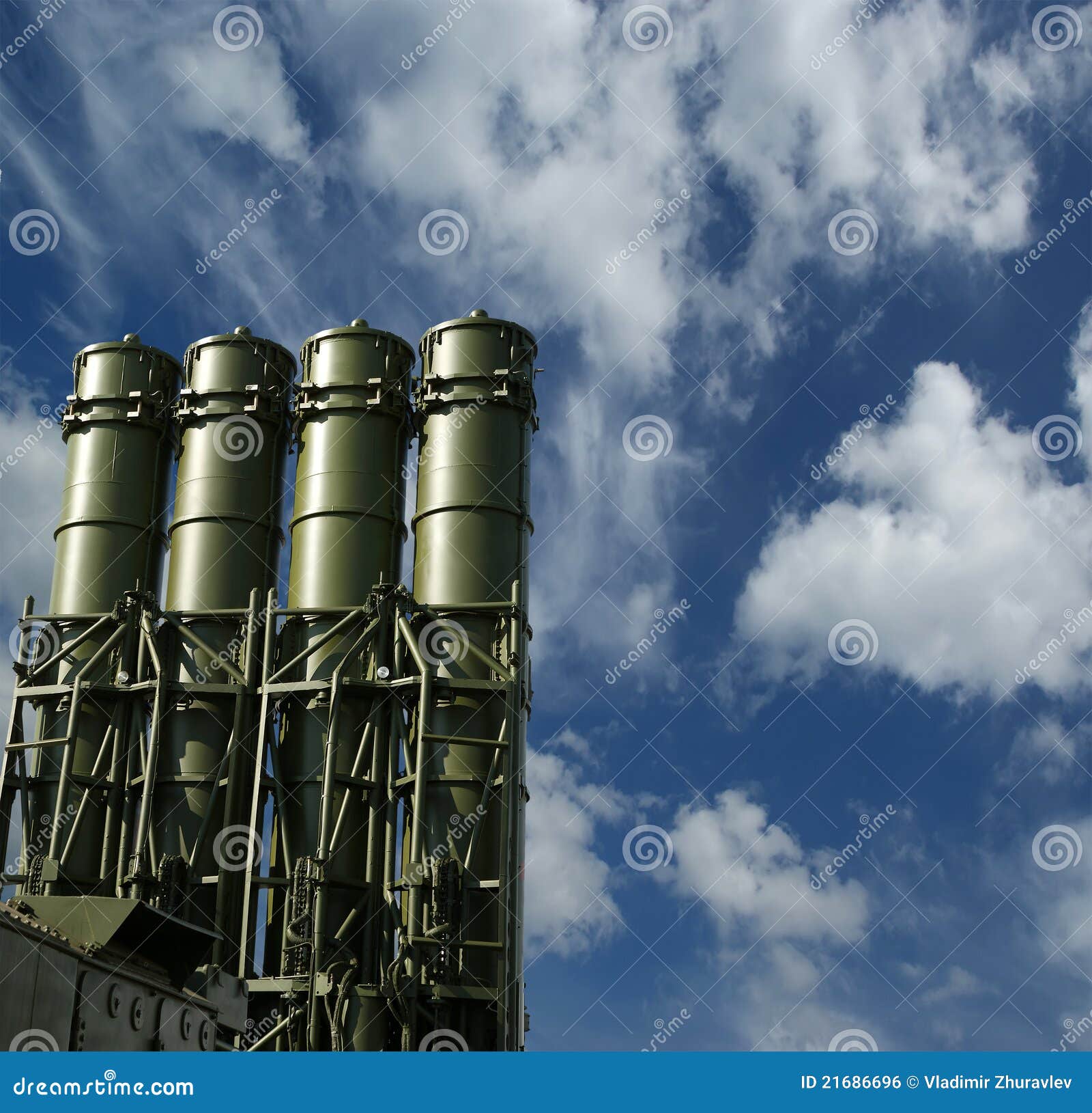 Russian Anti-submarine And Anti-torpedo Rocket Launcher RBU-1000 Smerch ...