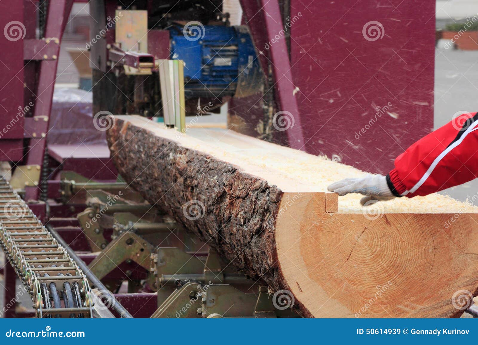 Modern sawmill stock image. Image of sawmill, wood, industry - 50614939