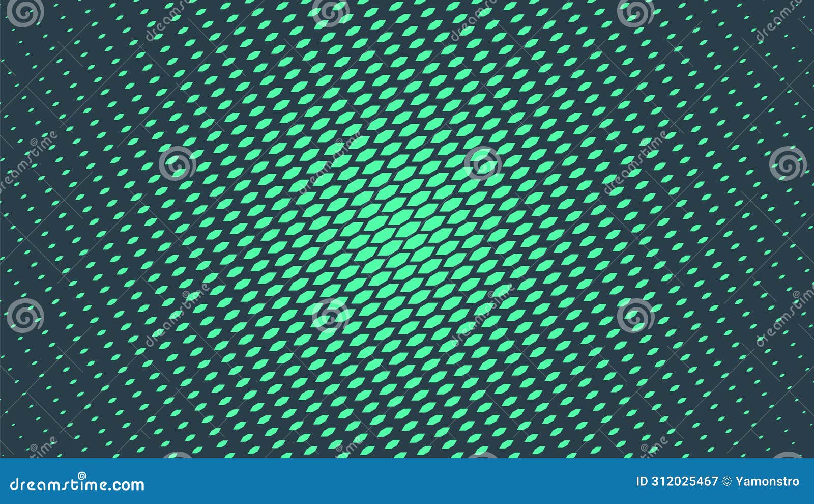 Modern Scaly Halftone Pattern Radial Gradient Texture Turquoise ...