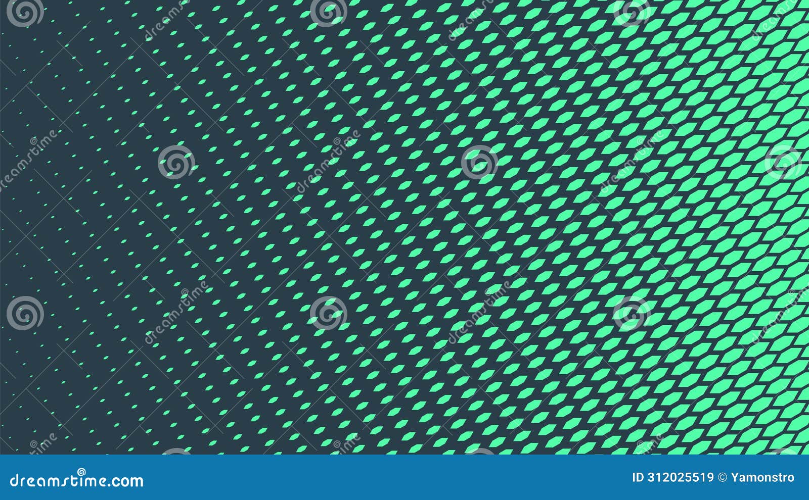 Modern Scaly Halftone Pattern Vector Faded Texture Turquoise Abstract ...