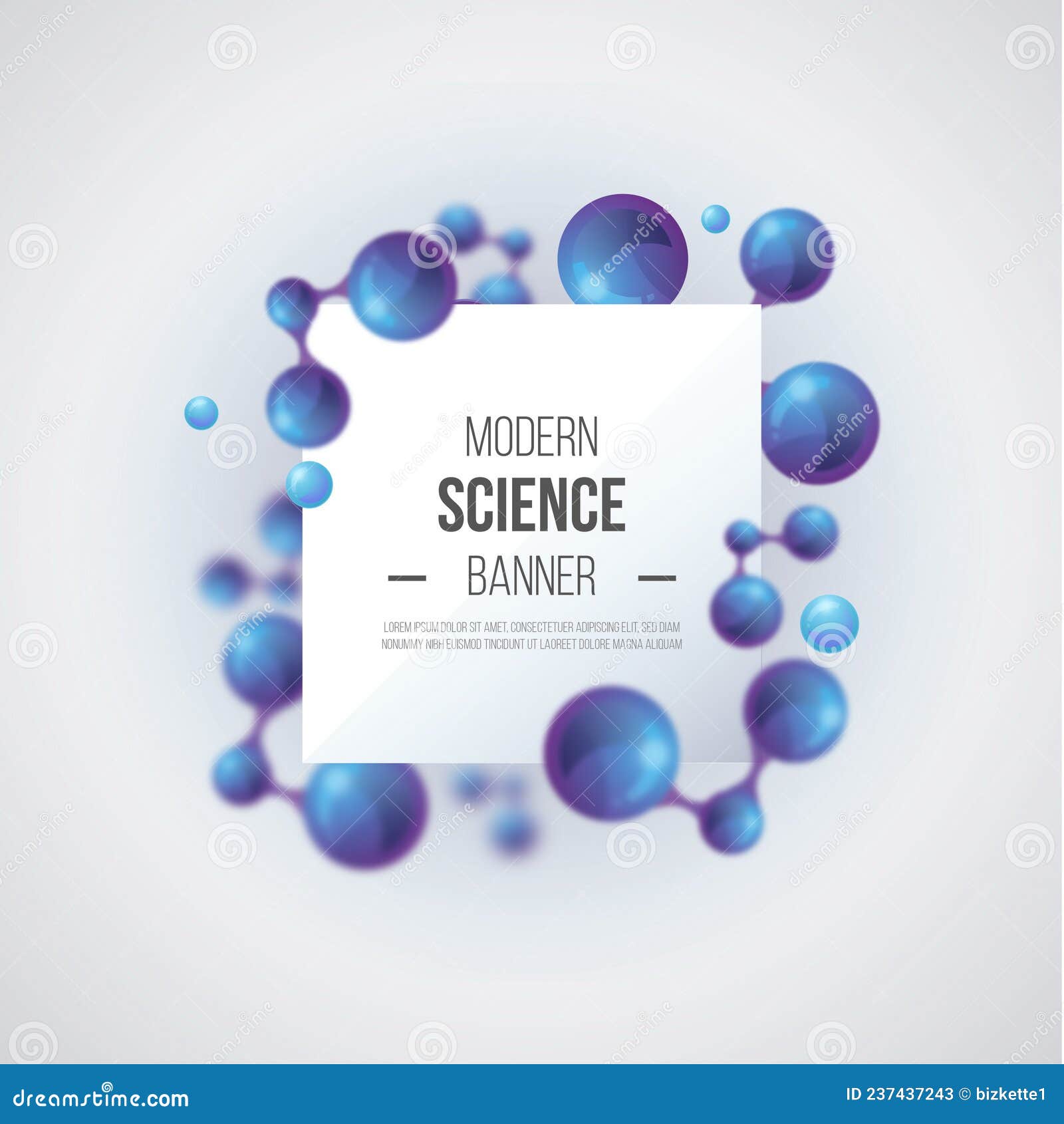 Modern Science Background Vector Illustration Stock Vector ...