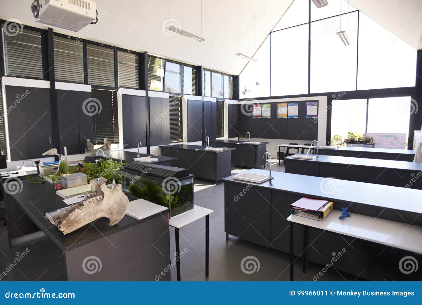 Modern Science Laboratory Royalty-Free Stock Photo | CartoonDealer.com ...