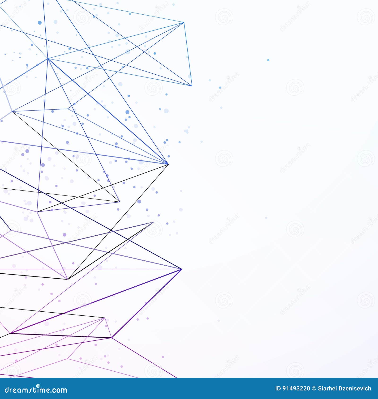 Modern Science Geometrical Background with Connecting Lines Stock ...