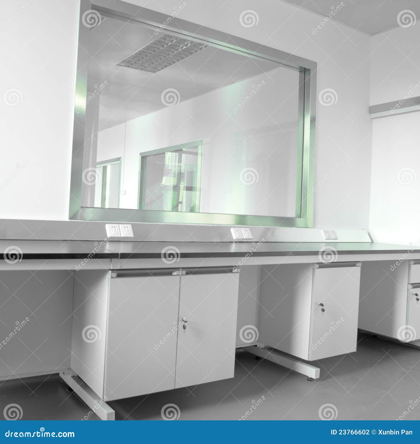 Modern science laboratory stock photo. Image of clean - 23766602