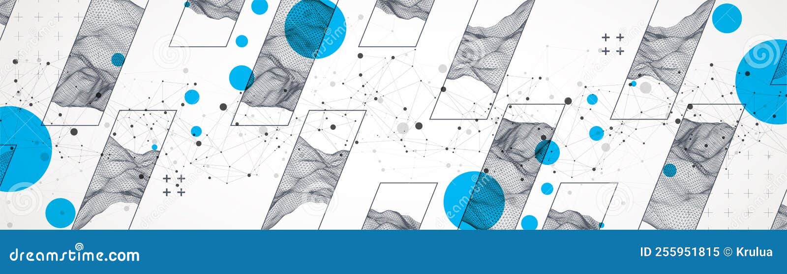 Modern Science or Technology Elements in Square. Trendy Abstract ...