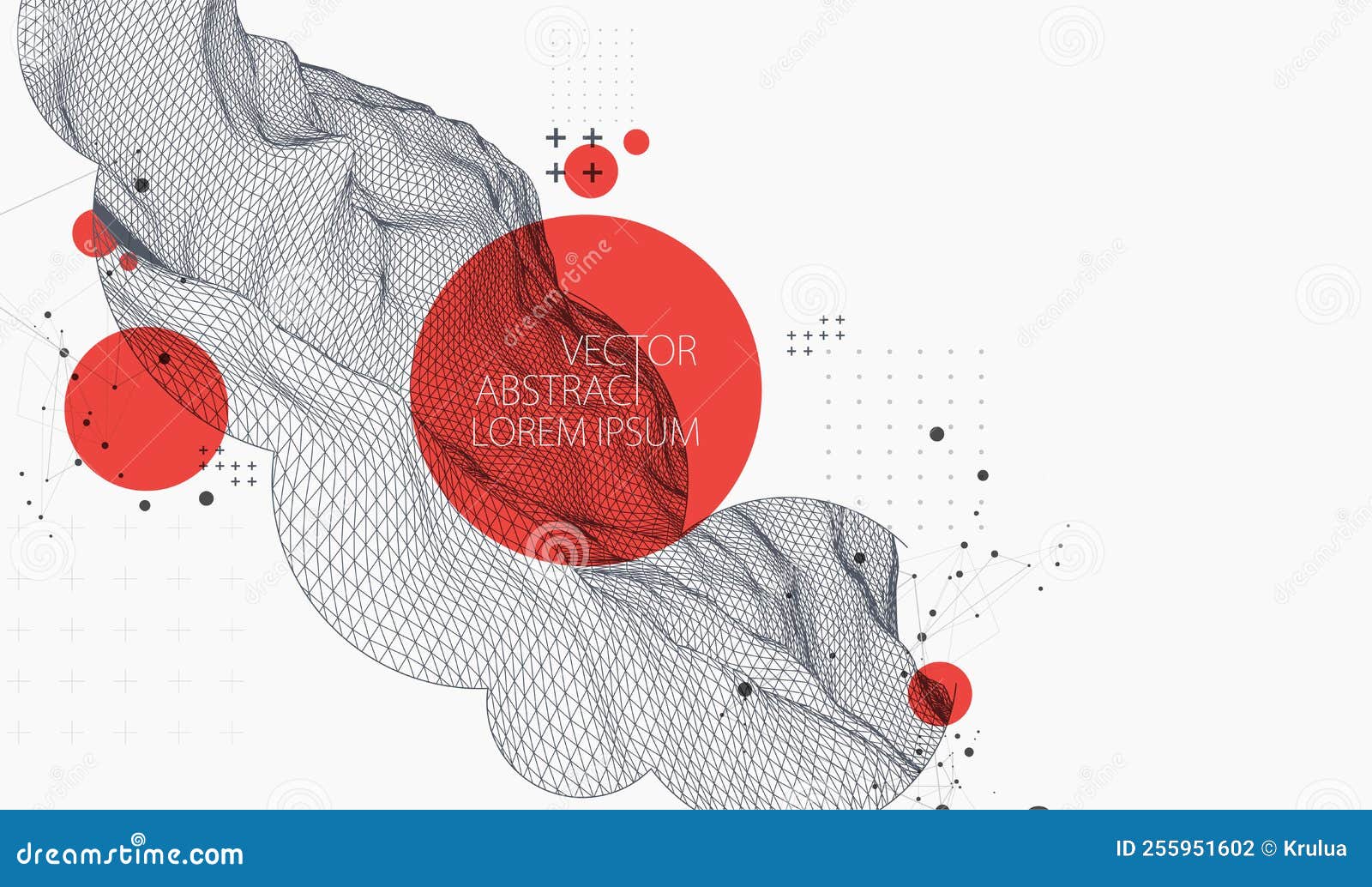 Modern Science or Technology Elements. Trendy Abstract Background ...