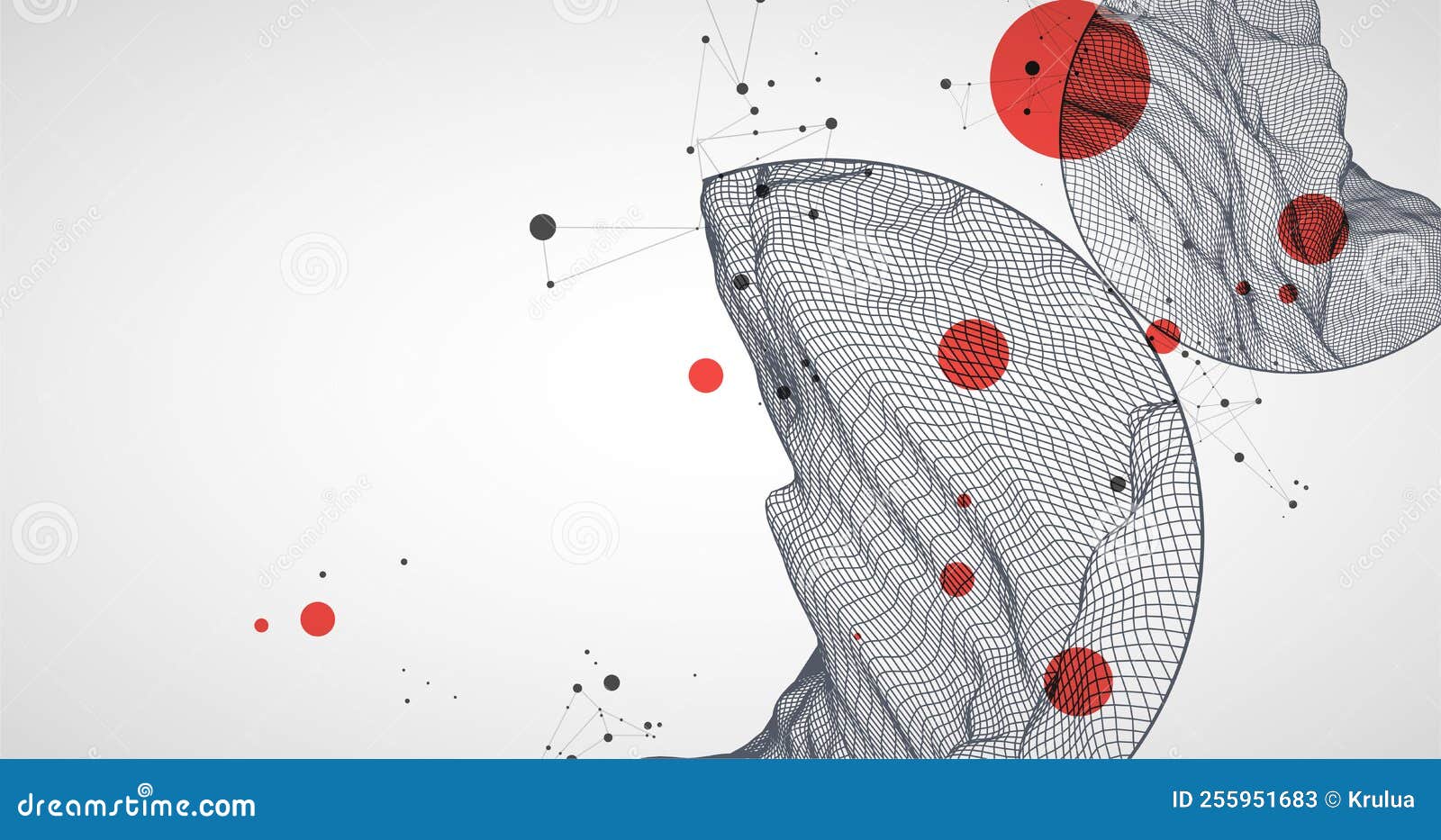 Modern Science or Technology Elements. Trendy Abstract Background ...