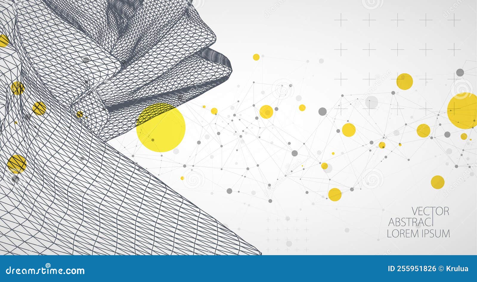 Modern Science or Technology Elements. Trendy Abstract Background ...