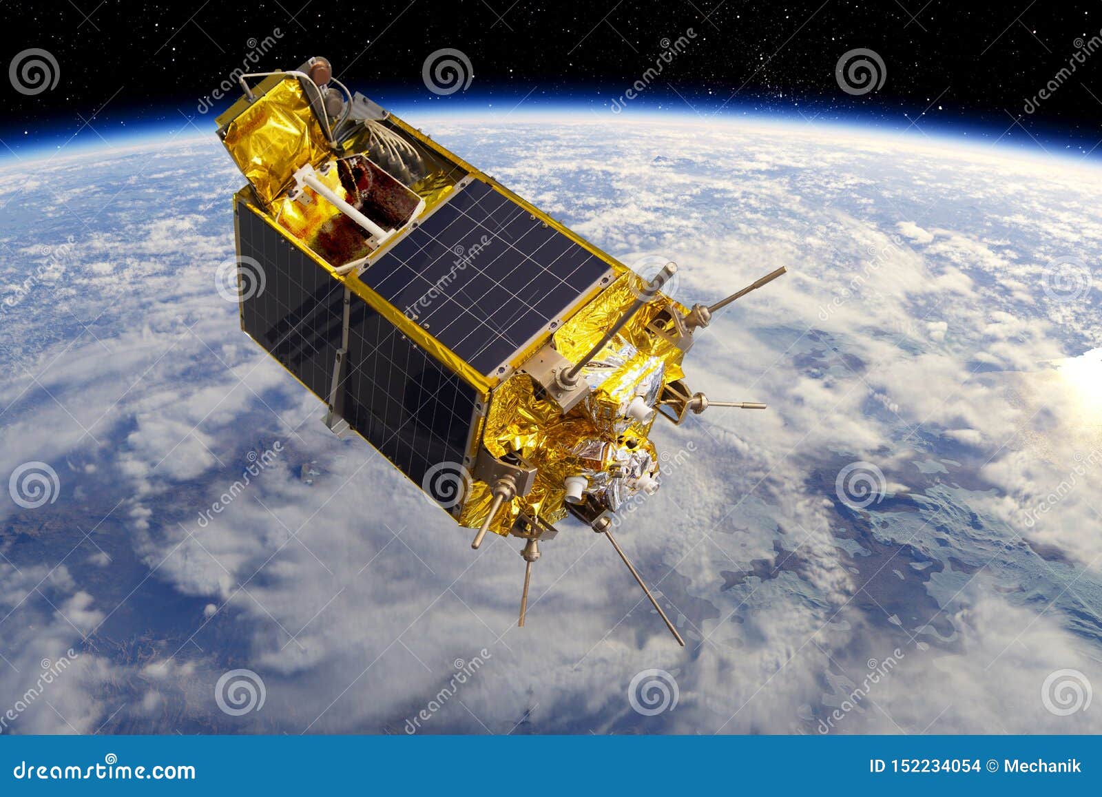 Modern Scientific Microscopes Stock Photography | CartoonDealer.com ...