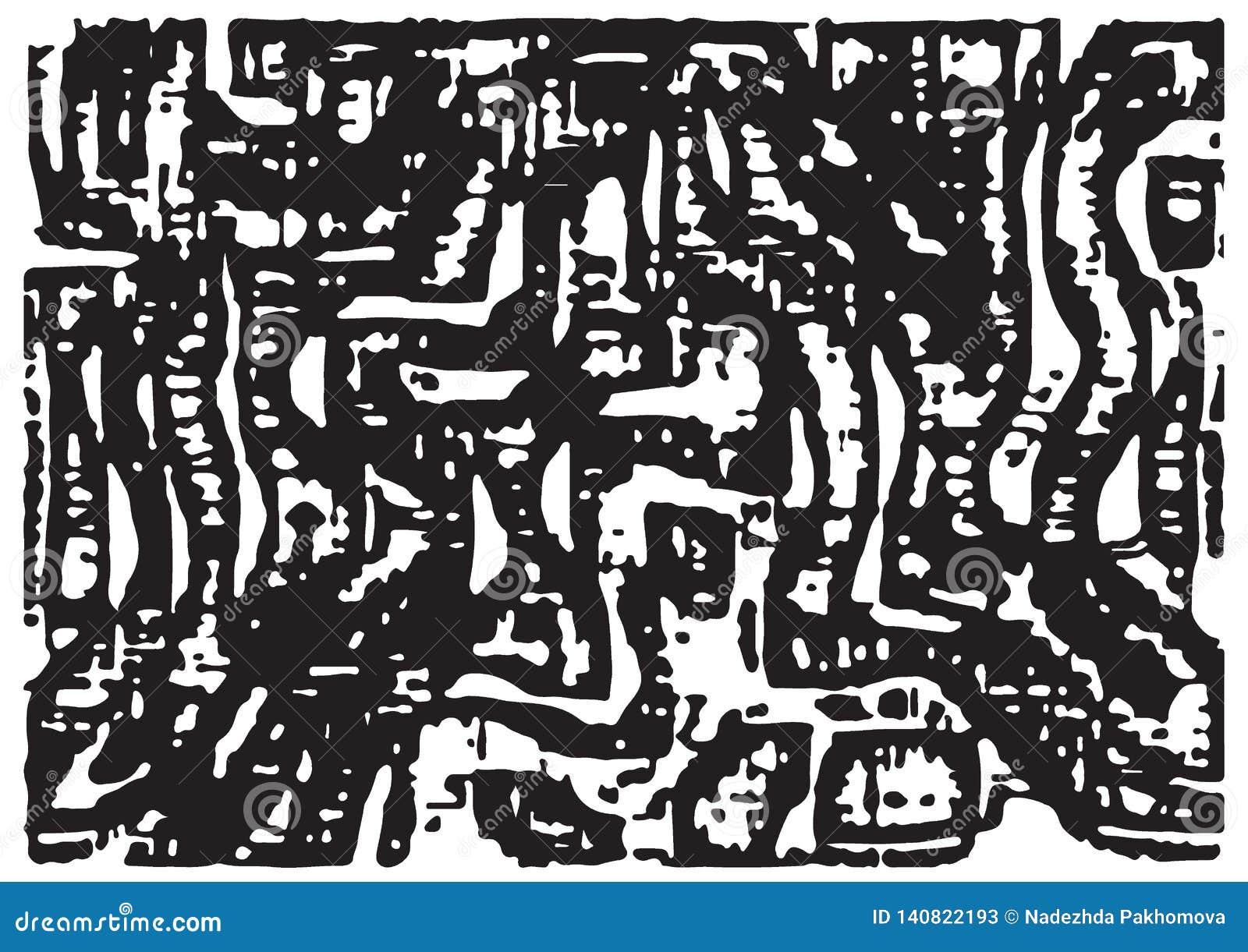 Screen Print Grunge Texture