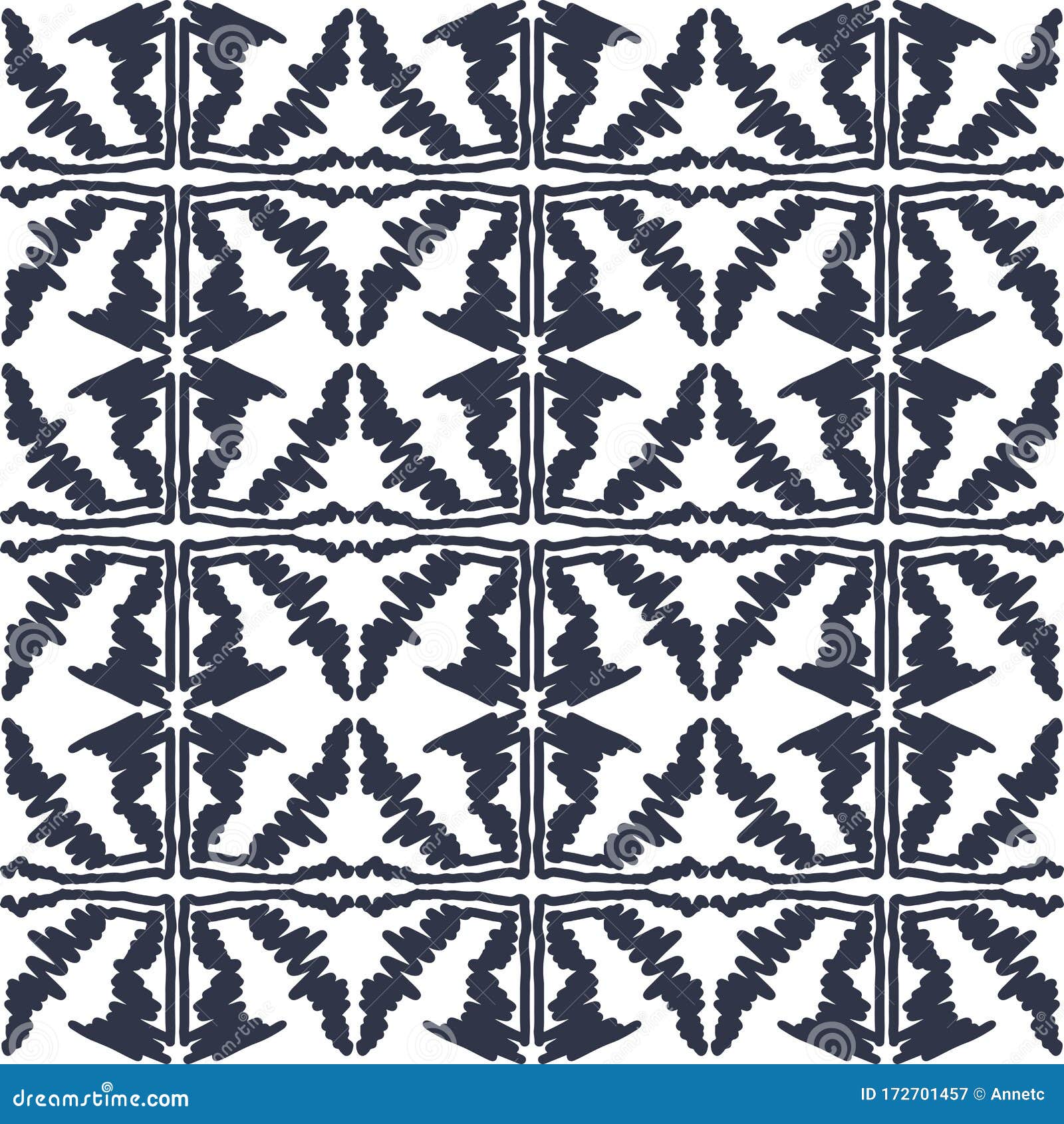 Modern Seamless Hand Drawn Geometric Memphis Patterns. Vector Design ...