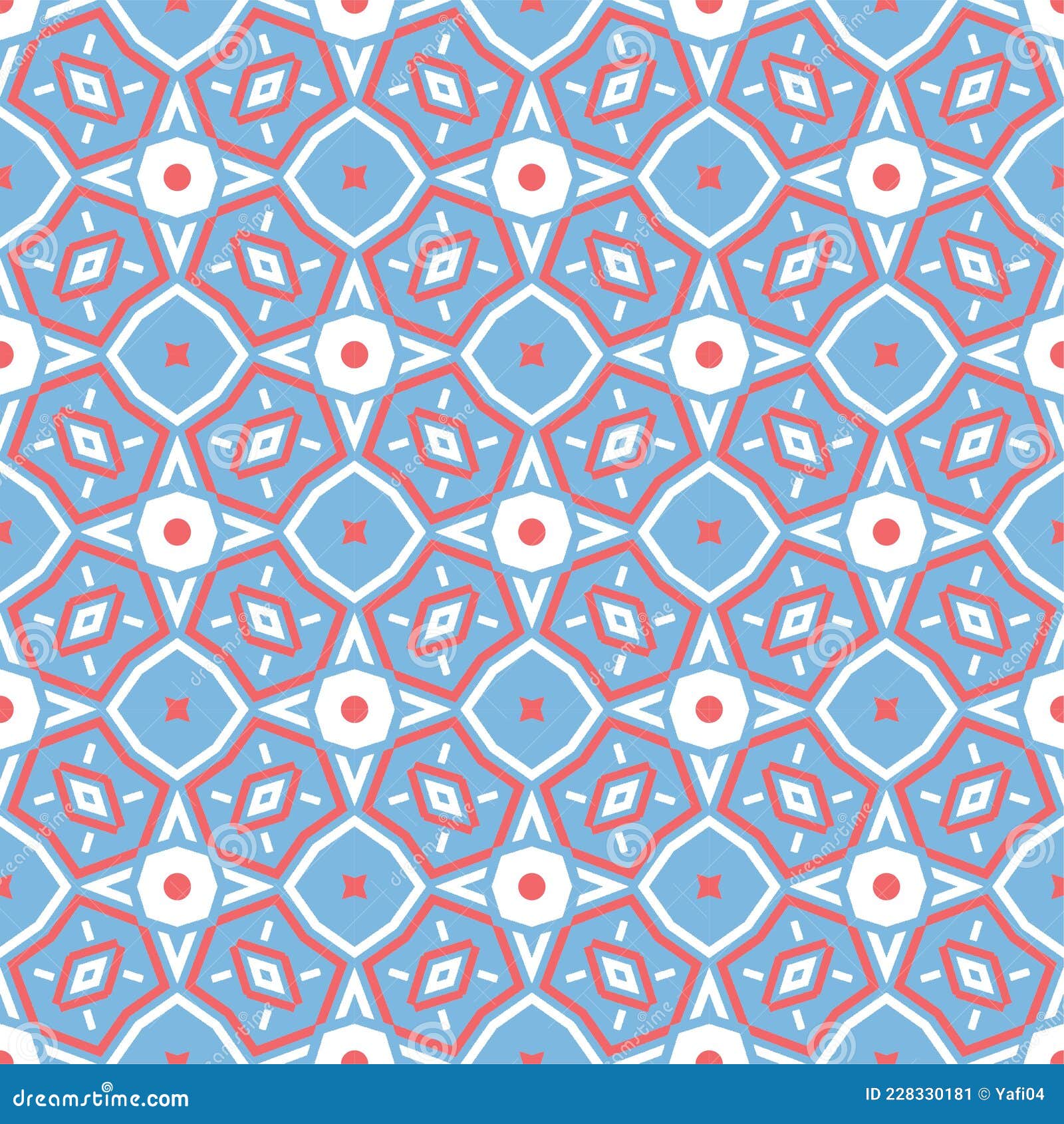 Modern Seamless Ornament. Abstract Pattern Shape Design Ready for Print ...