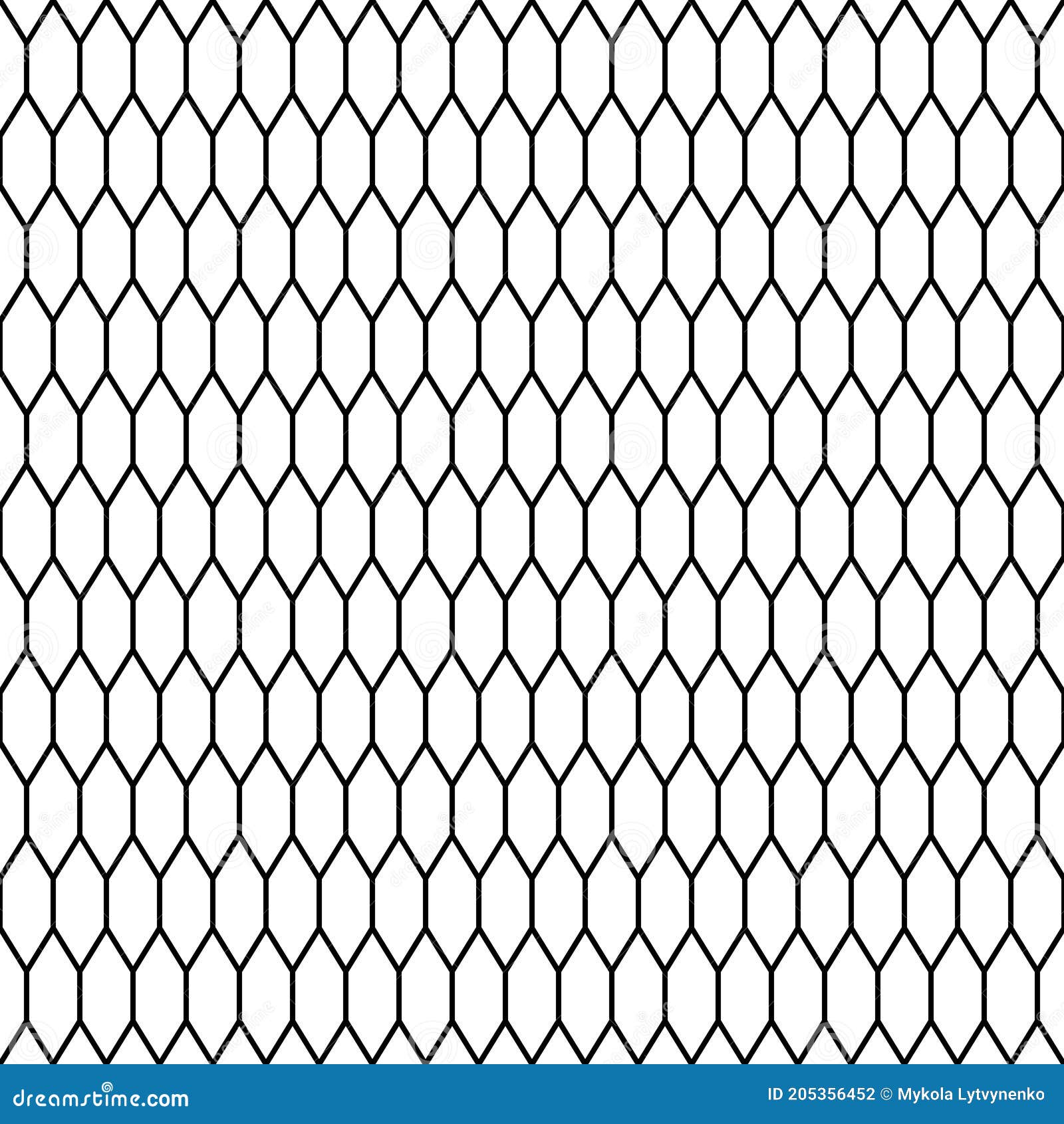 Modern Seamless Pattern with Hexagonal Paving Tiles for Wallpaper ...