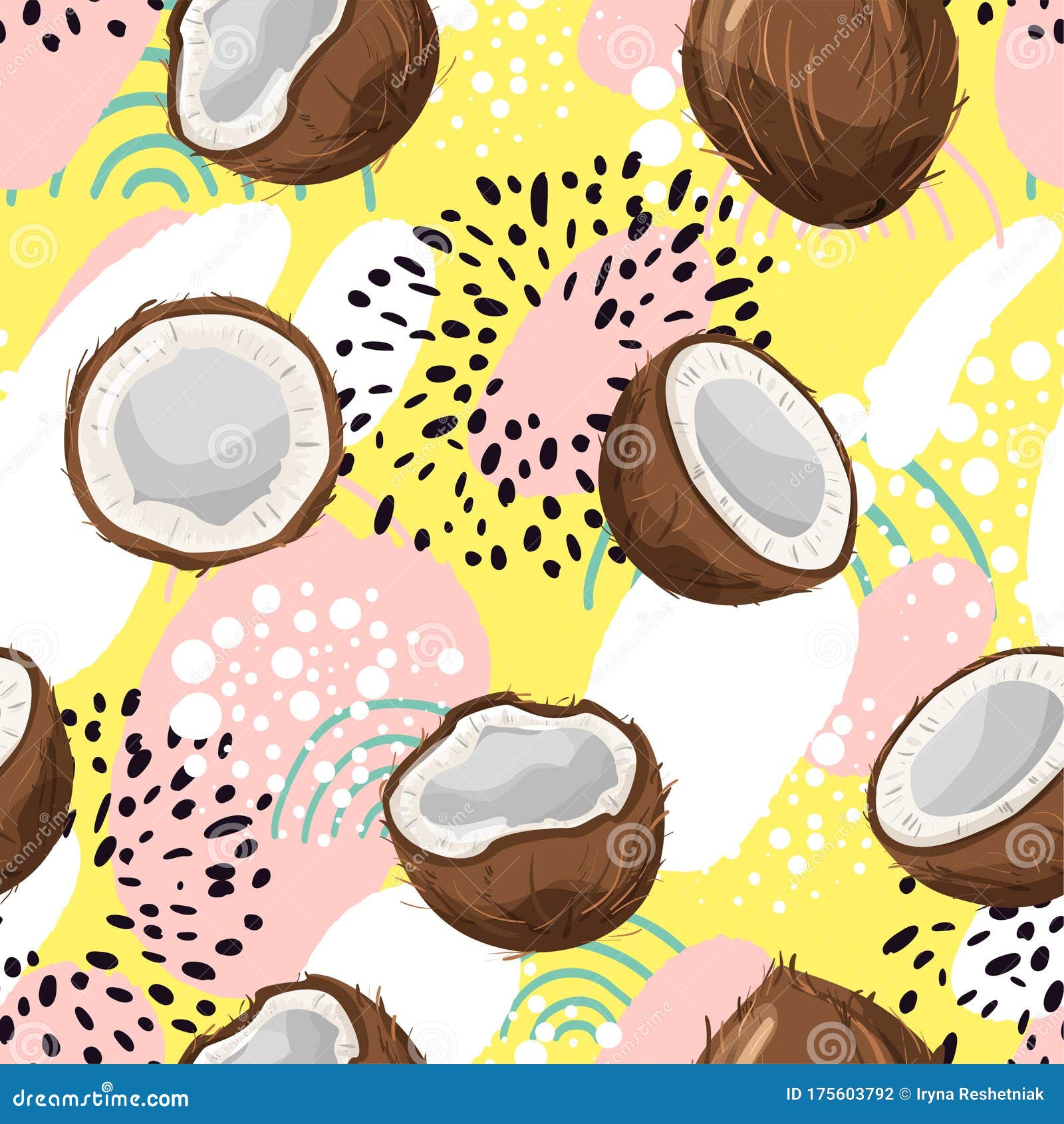 Creative Coconut Stock Illustrations – 6,484 Creative Coconut Stock ...