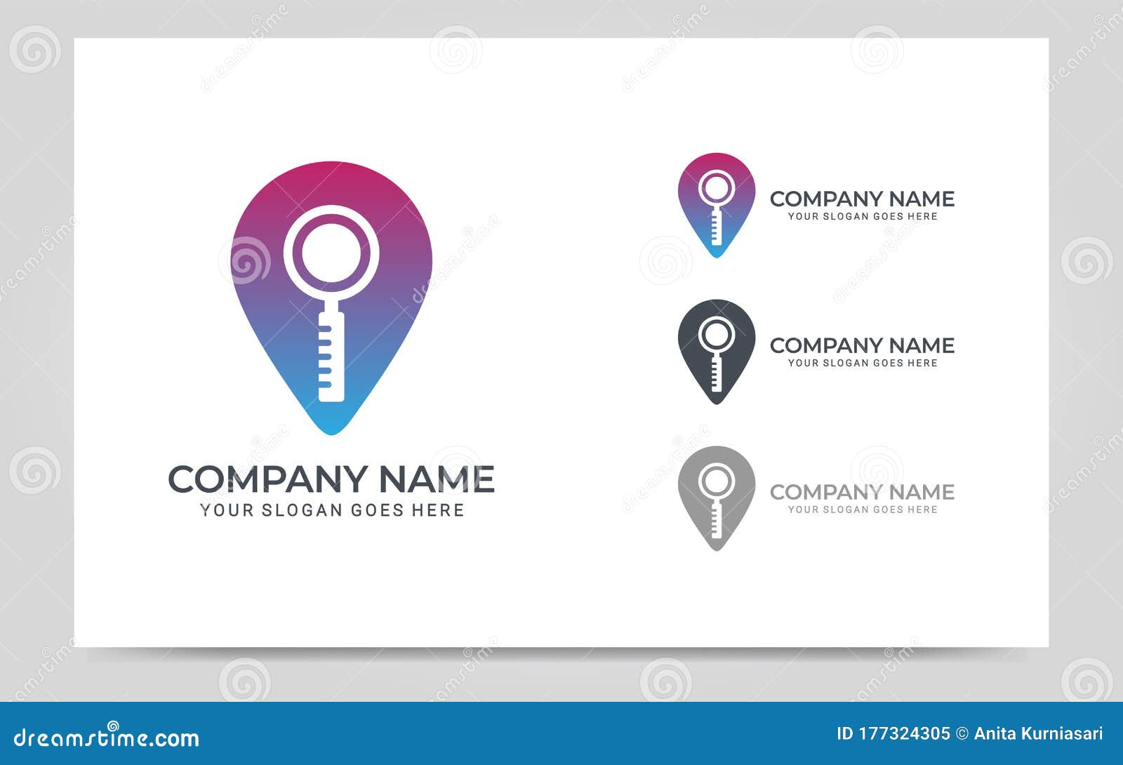 Modern Search Logo Design Template. Editable Symbol Icon Logo Design ...