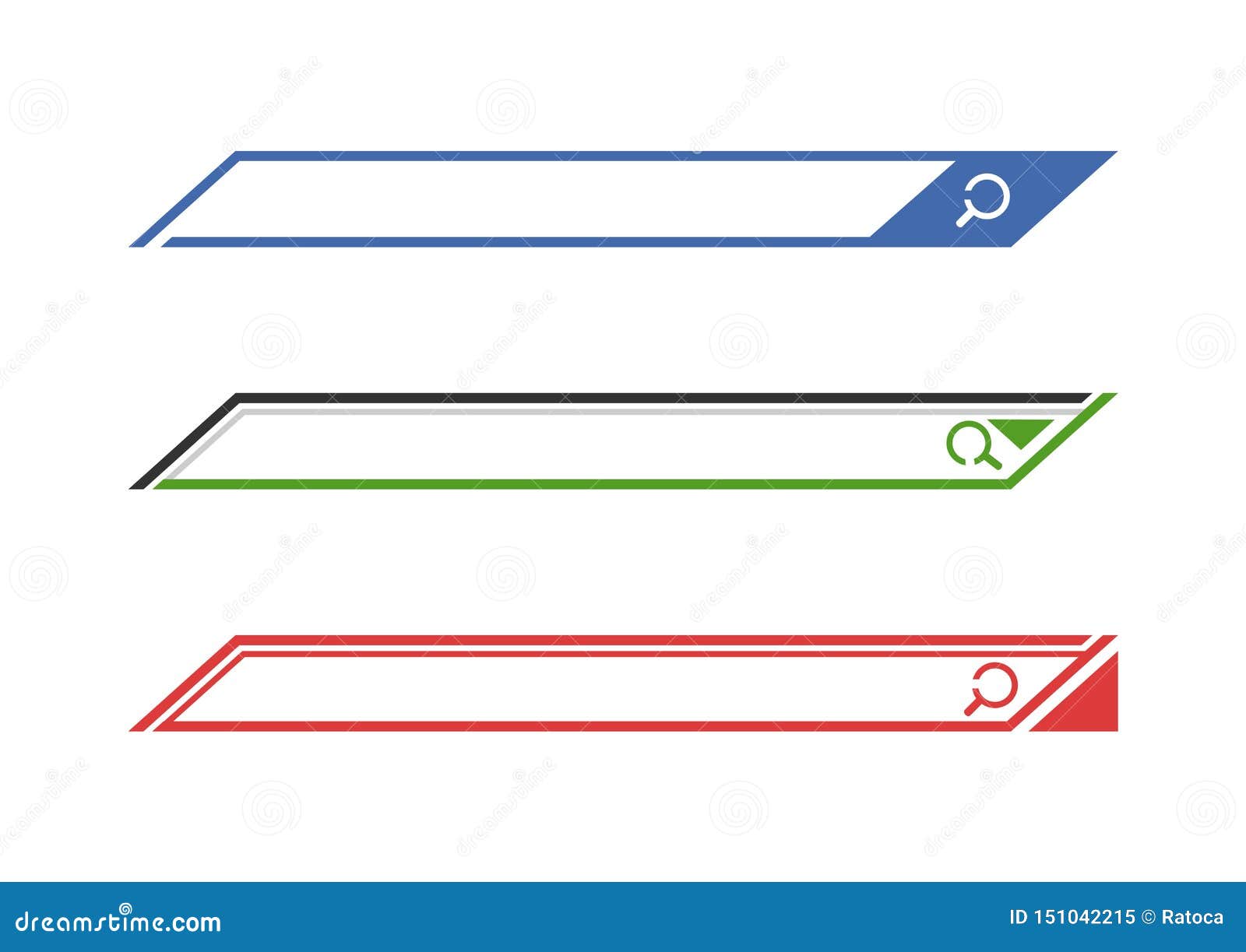 Modern Searching Bar Illustration Stock Vector - Illustration of vector ...