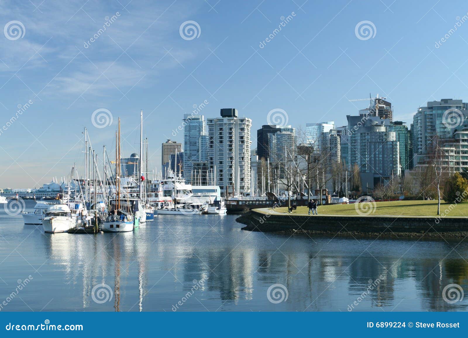 Modern Seaside City stock photo. Image of livability, dock - 6899224