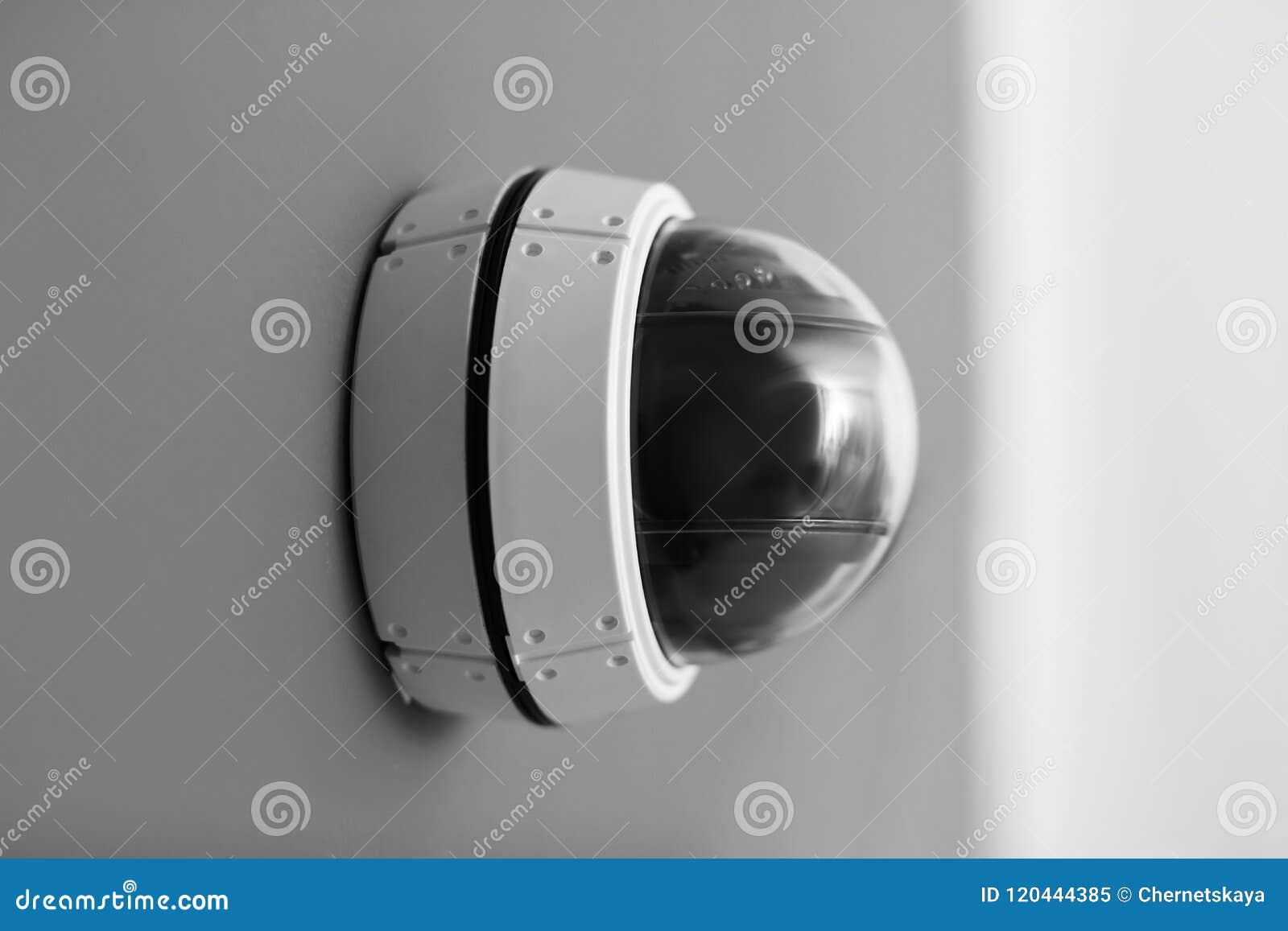 Modern Security CCTV Camera Stock Image - Image of building, closeup ...