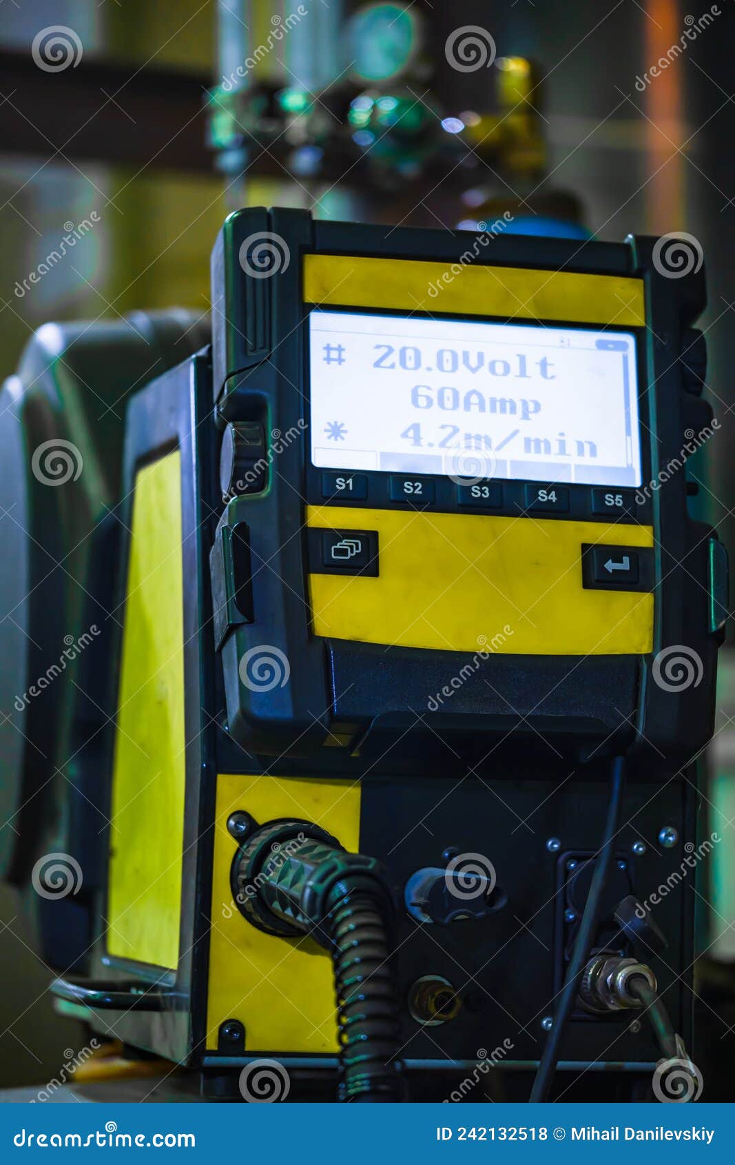 A Modern Semi-automatic Welding Machine with Great Functionality in the ...