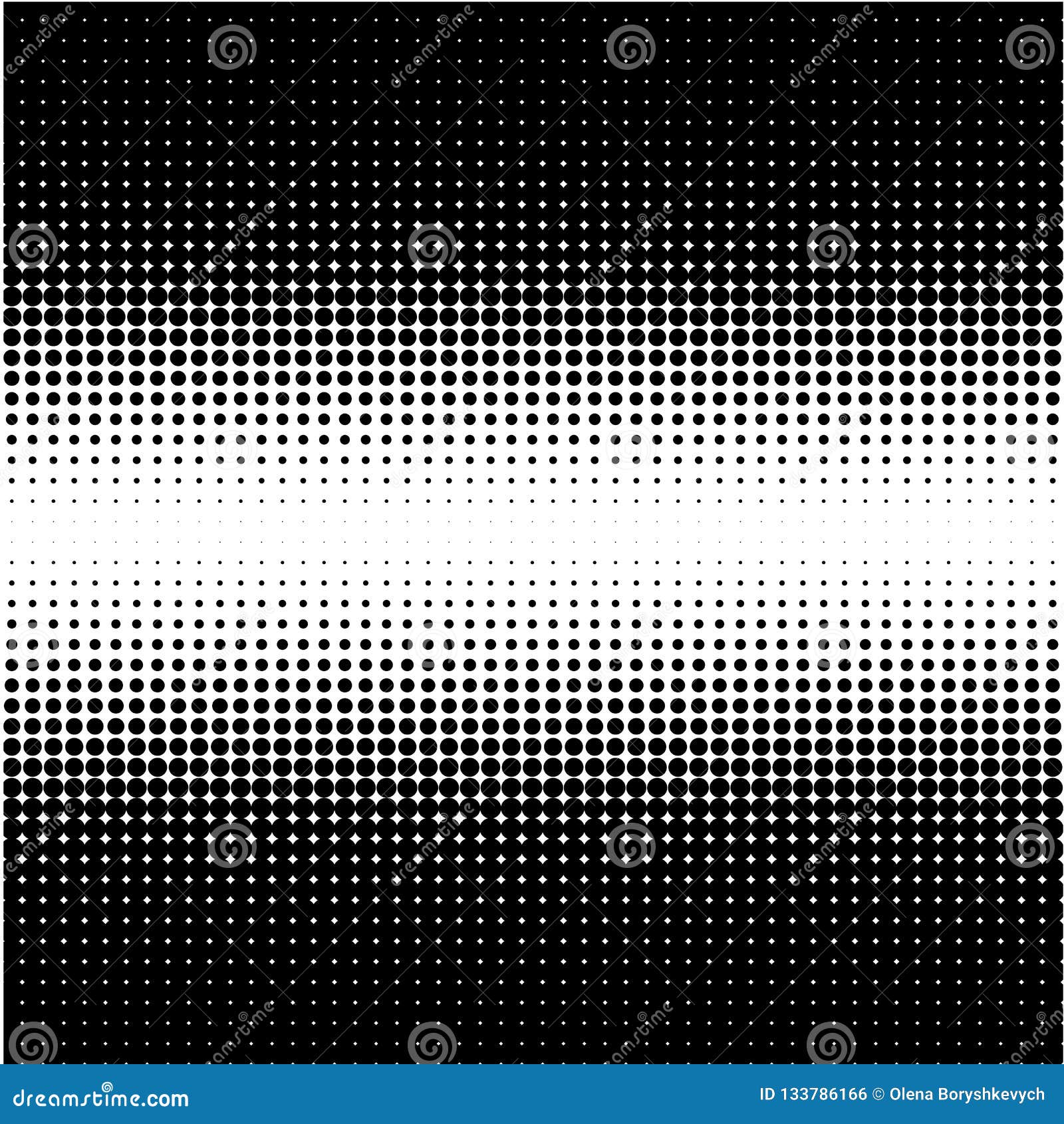 Modern Designer Semitone of Black Dots on White. Stock Vector ...