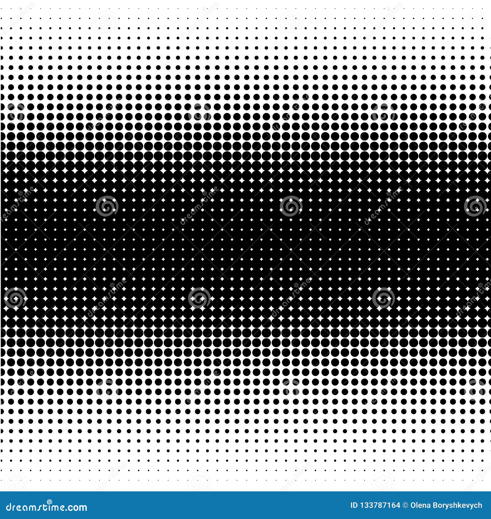 Modern Designer Semitone of Black Dots on White. Stock Vector ...