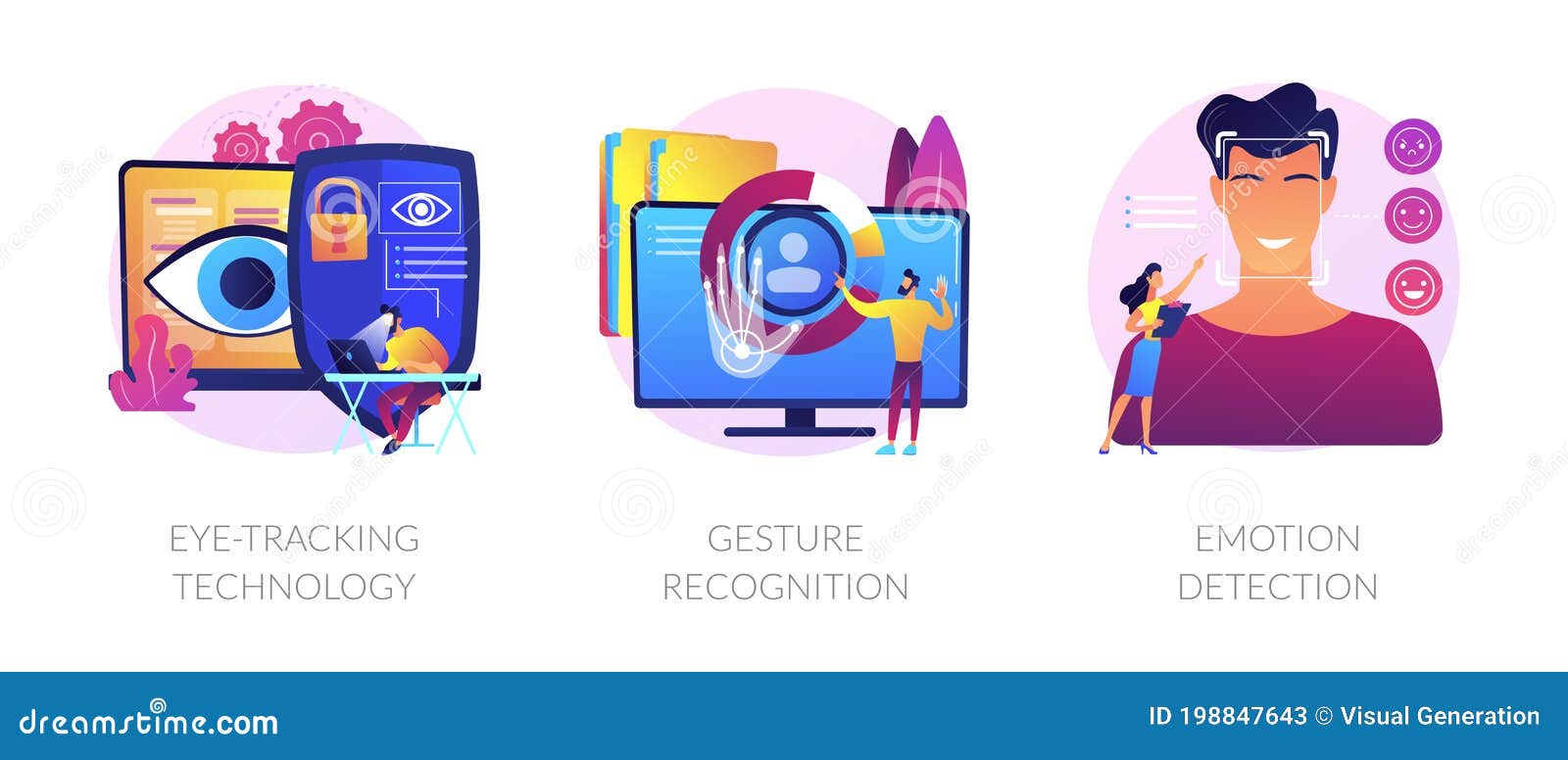 Modern Sensor Technologies Vector Concept Metaphors. Stock Vector ...