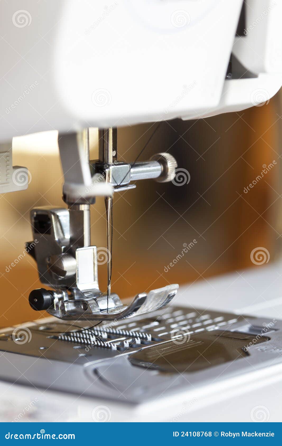 Modern Sewing Machine stock photo. Image of differential - 24108768