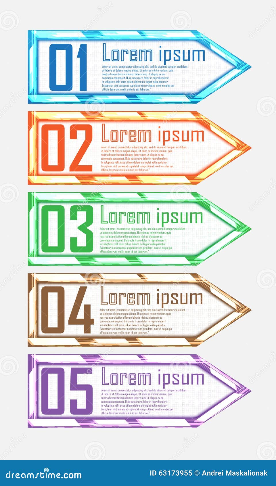 Modern Shining Elements for Business Infographics Stock Vector ...