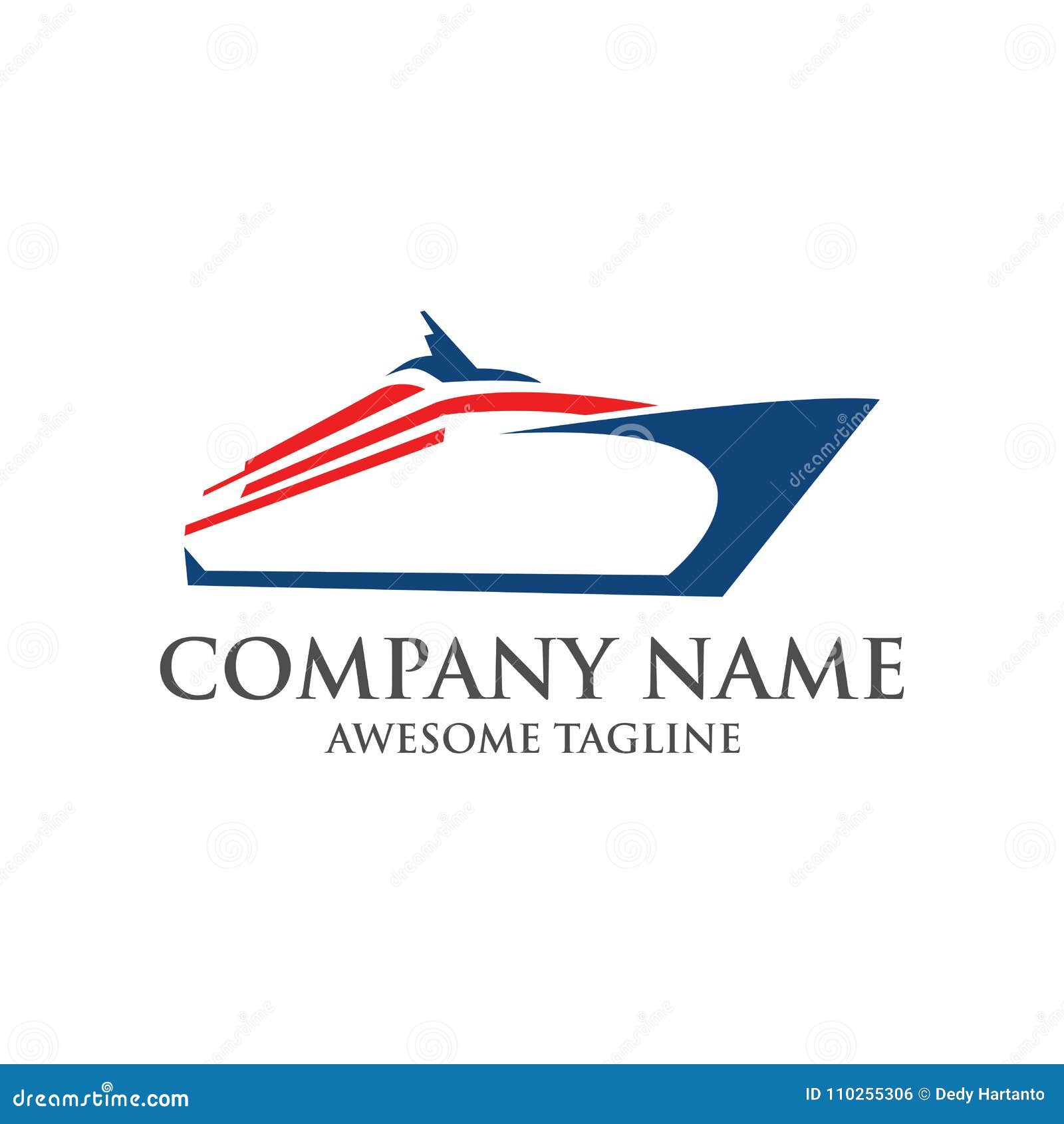Modern Ship Transportation Logo Stock Vector - Illustration of ocean ...