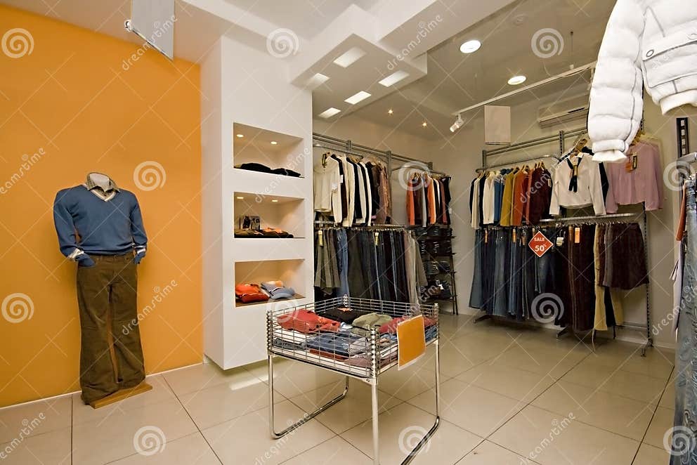 Modern shop stock photo. Image of design, business, construction - 6098938