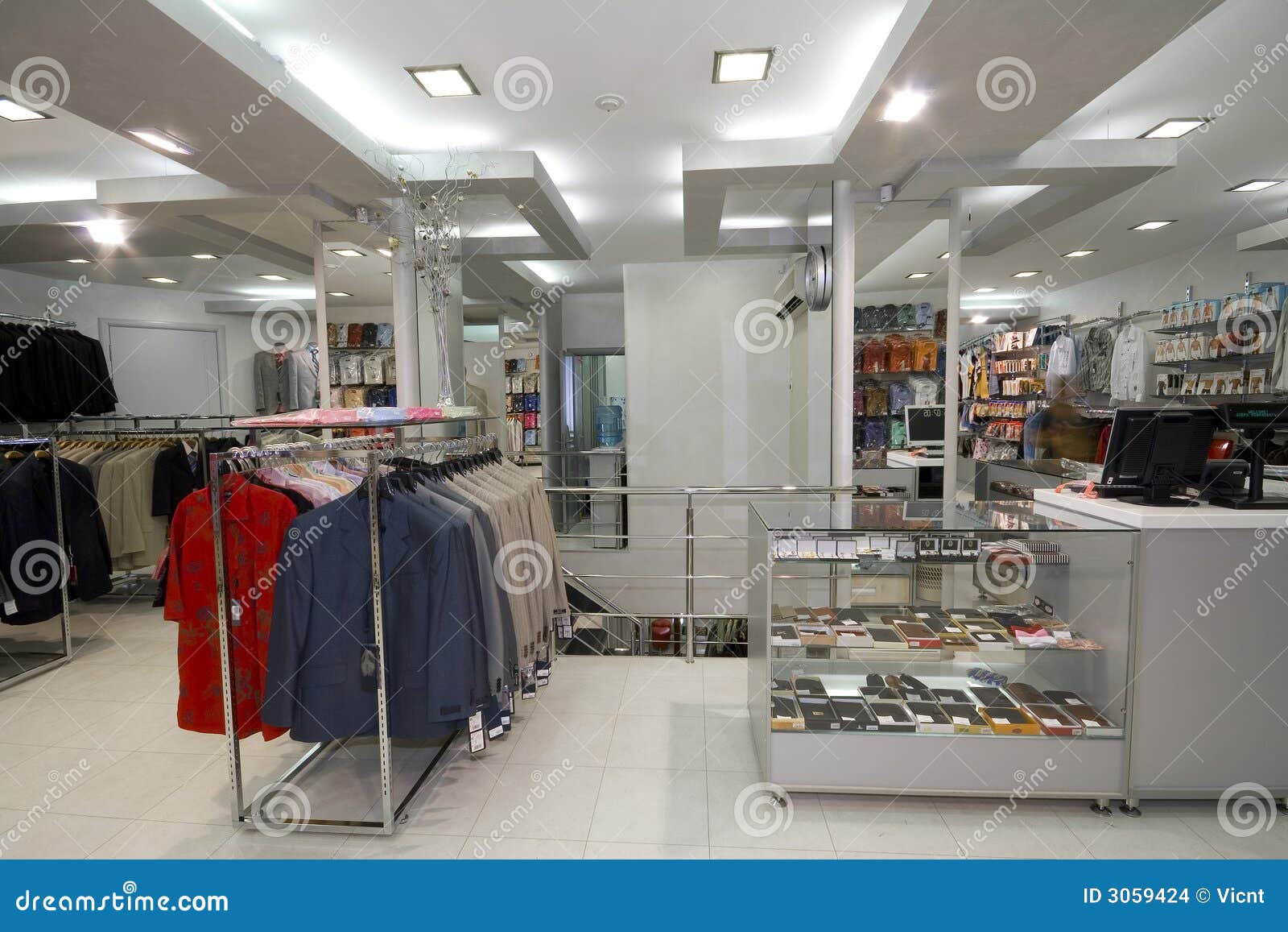 Modern shop interior stock photo. Image of buying, industry - 3059424