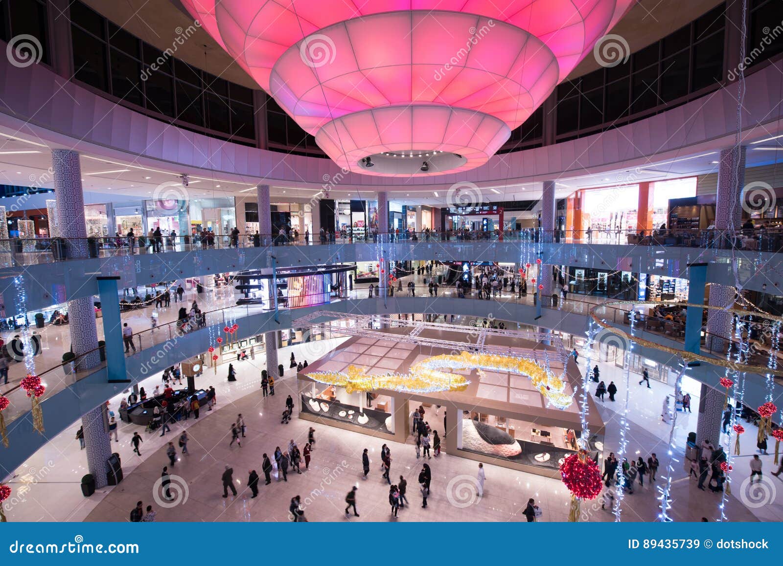 Modern shopping center stock image. Image of bright, center - 89435739