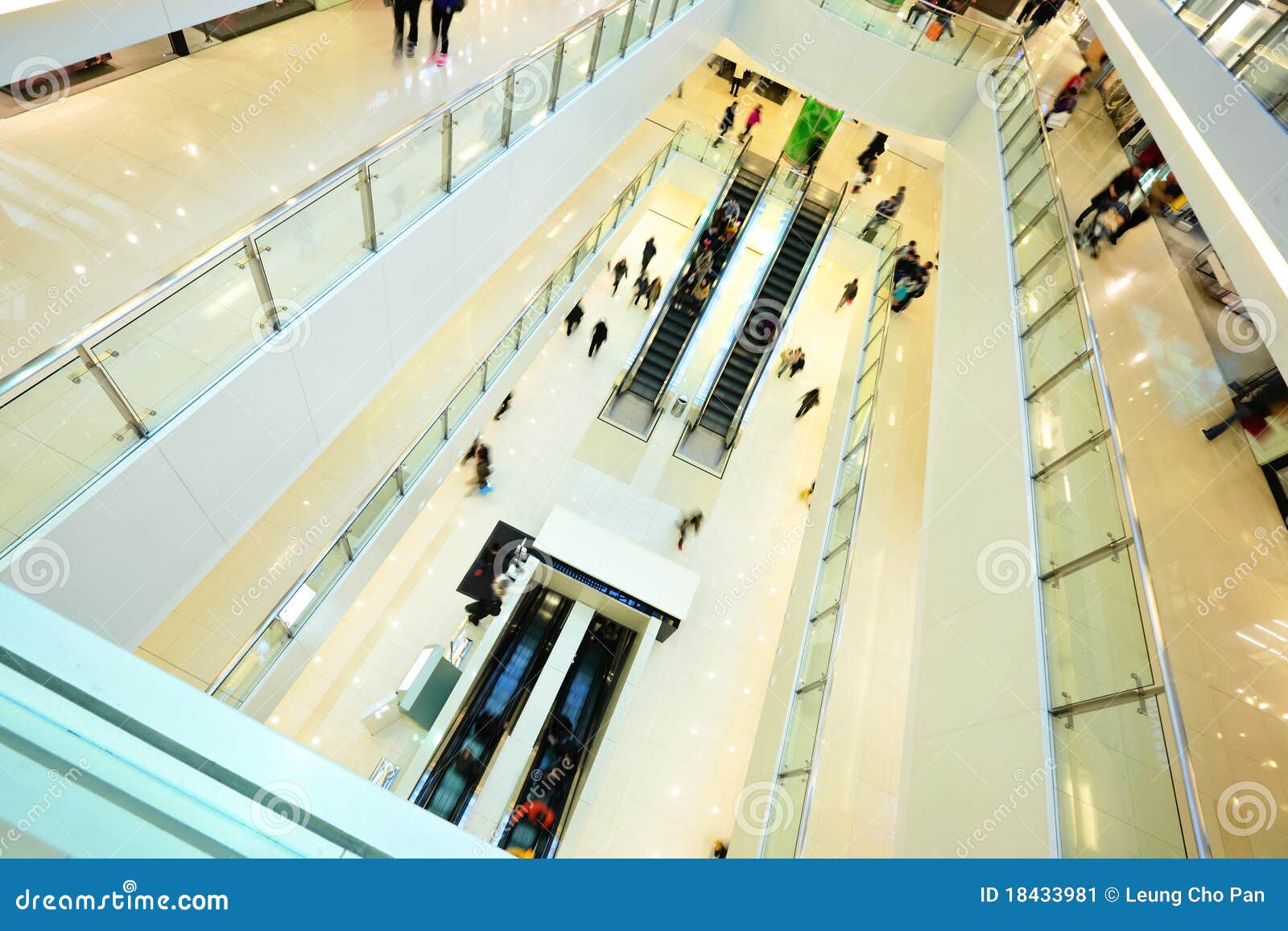 Modern shopping mall stock image. Image of future, hour - 18433981