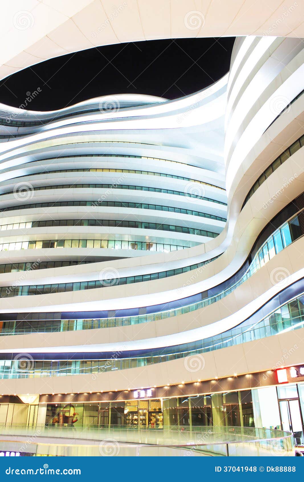 The modern shopping malls stock photo. Image of customer - 37041948