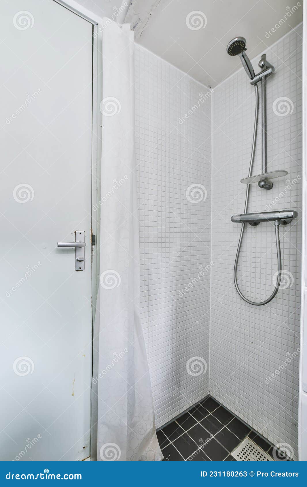 Modern shower stall stock image. Image of empty, bathroom - 231180263