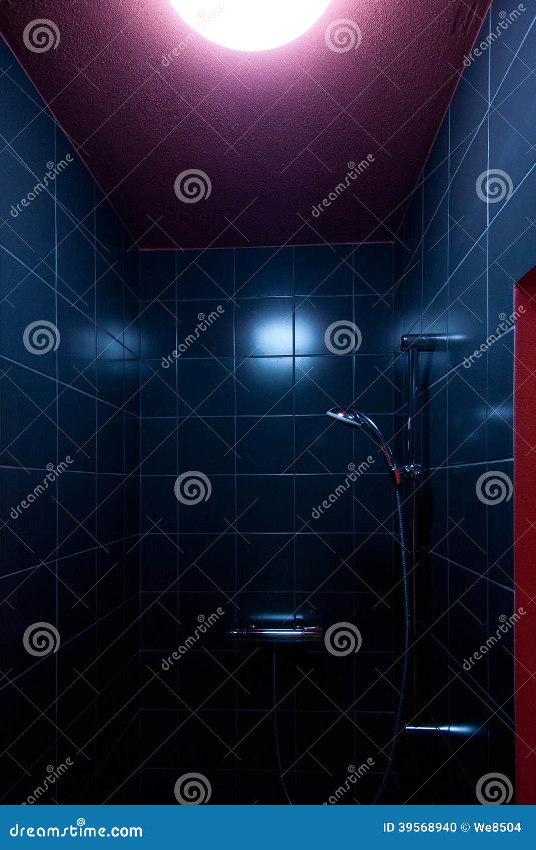Modern shower stock photo. Image of design, suite, indoor - 39568940