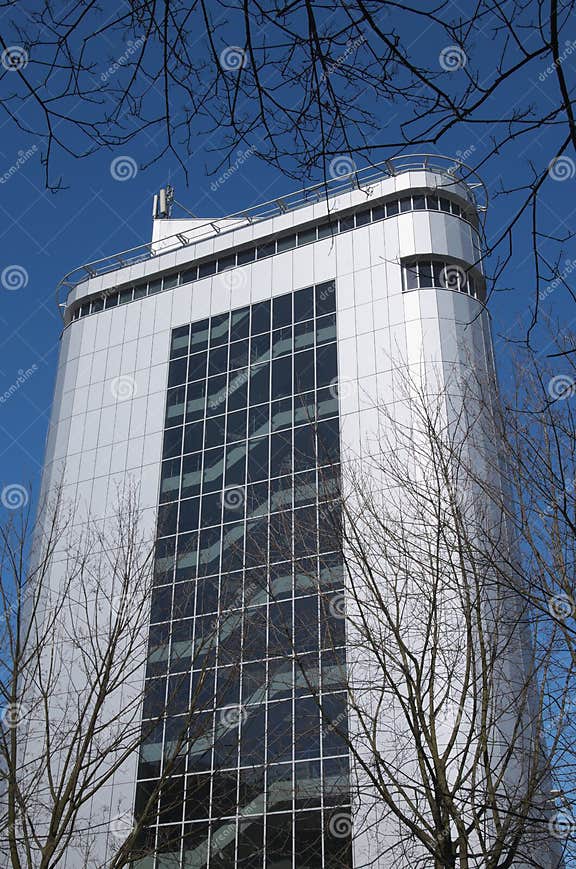 Modern building stock photo. Image of windows, aluminium - 30021042