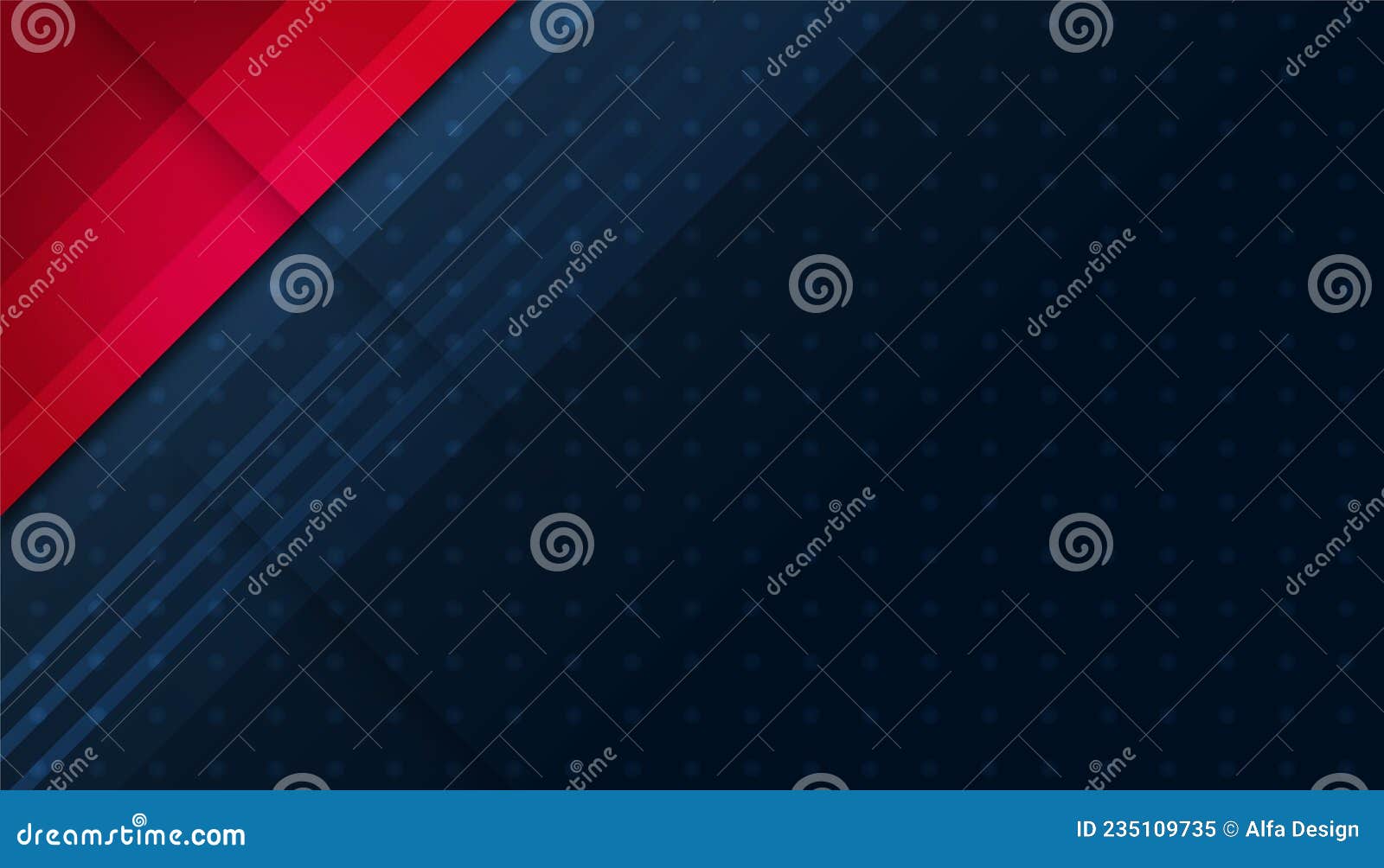 Modern Simple Blue and Red Abstract Background Stock Vector ...
