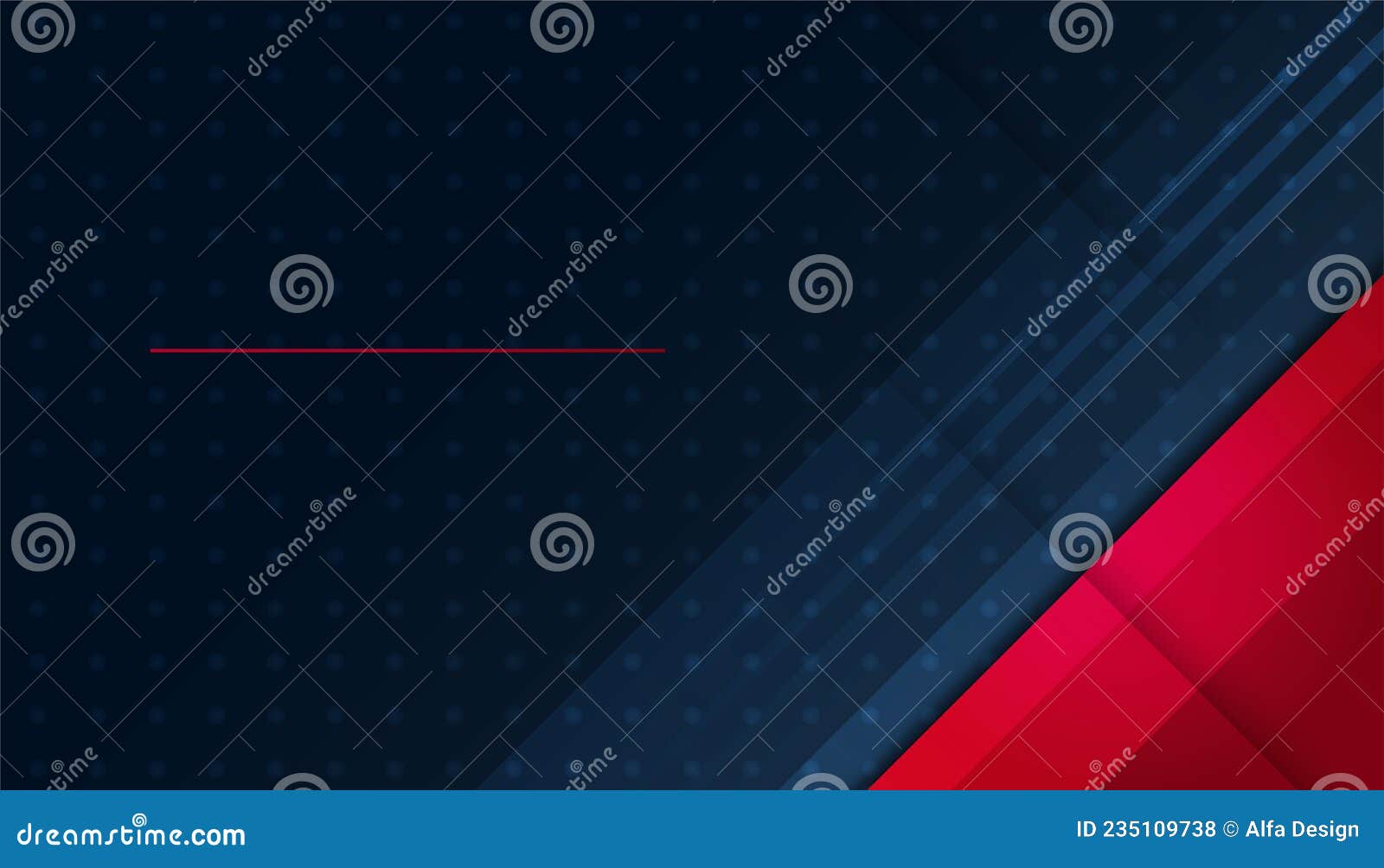 Modern Simple Blue and Red Abstract Background Stock Vector ...