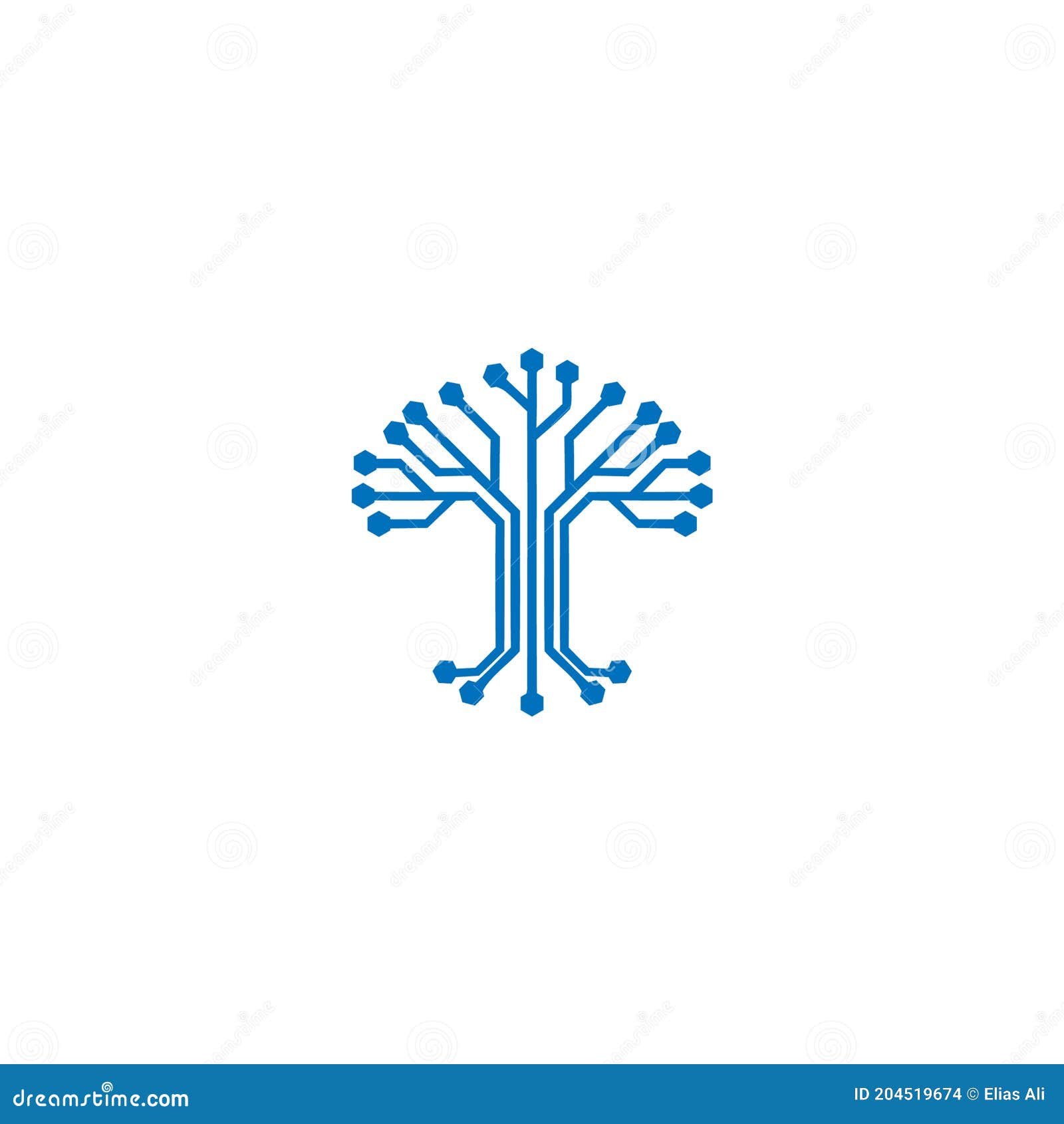 Modern And Simple Brain Growth Logo Head Tech Logo Head Digital ...