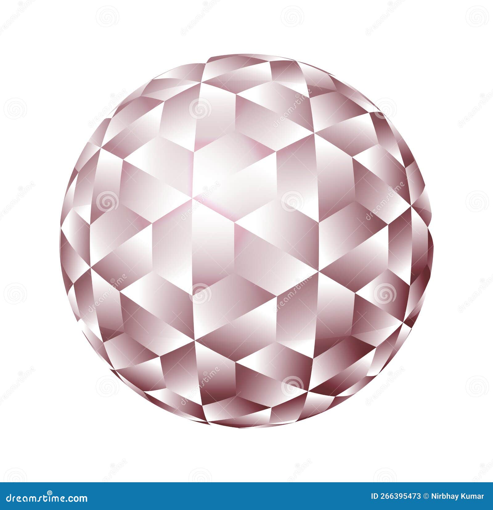 Modern Simple Geometric Spherical Pattern Stock Vector - Illustration ...