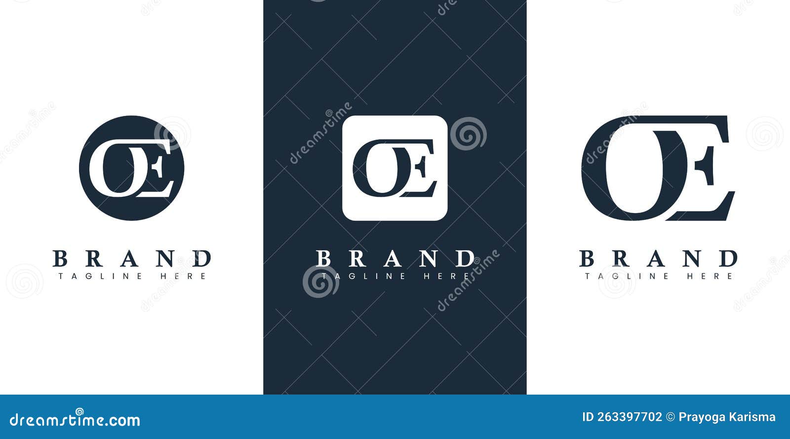 Modern and Simple Letter OE Logo, OE or EO Initials Stock Vector ...