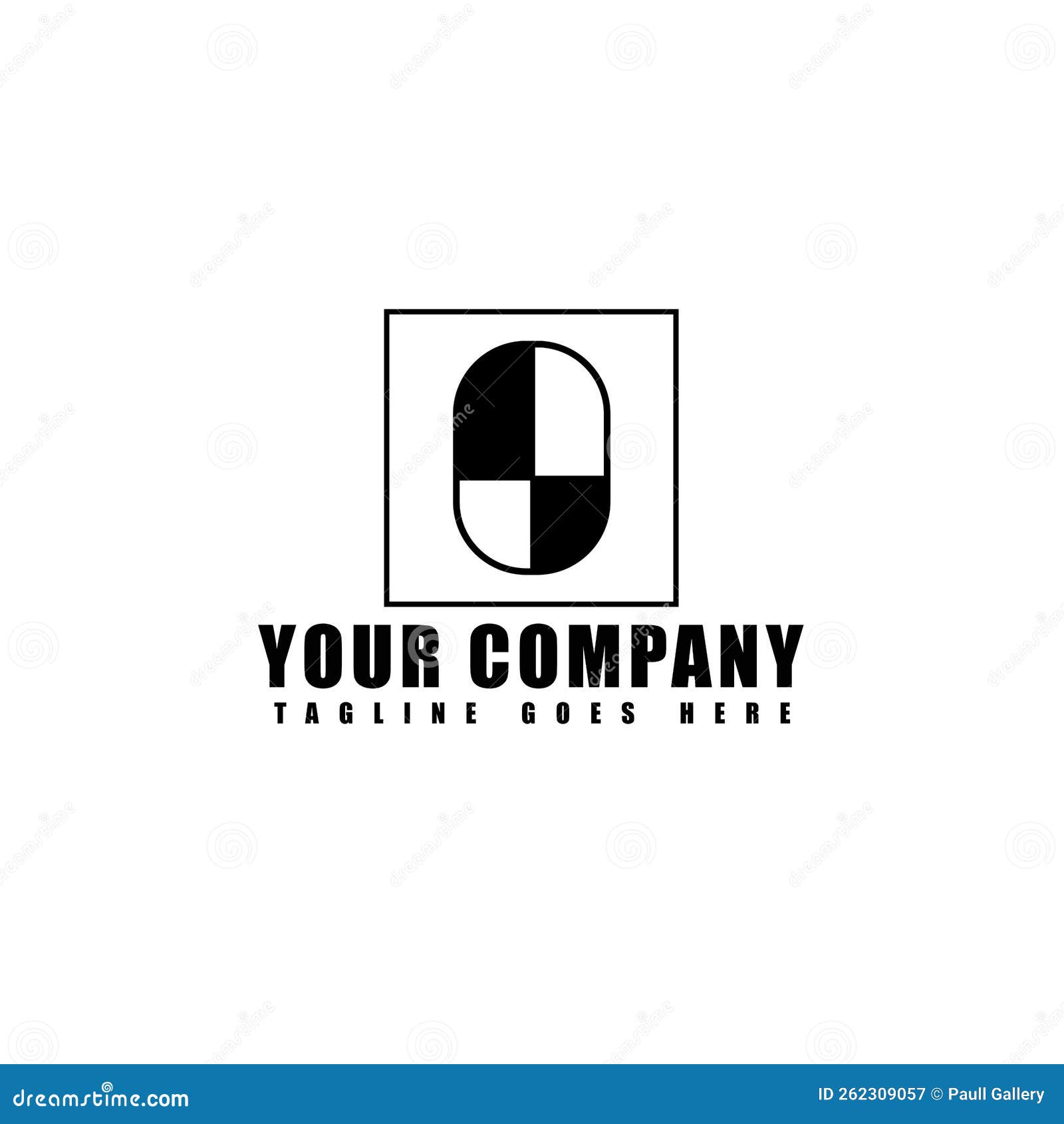 Modern and Simple Logo Design Stock Illustration - Illustration of ...