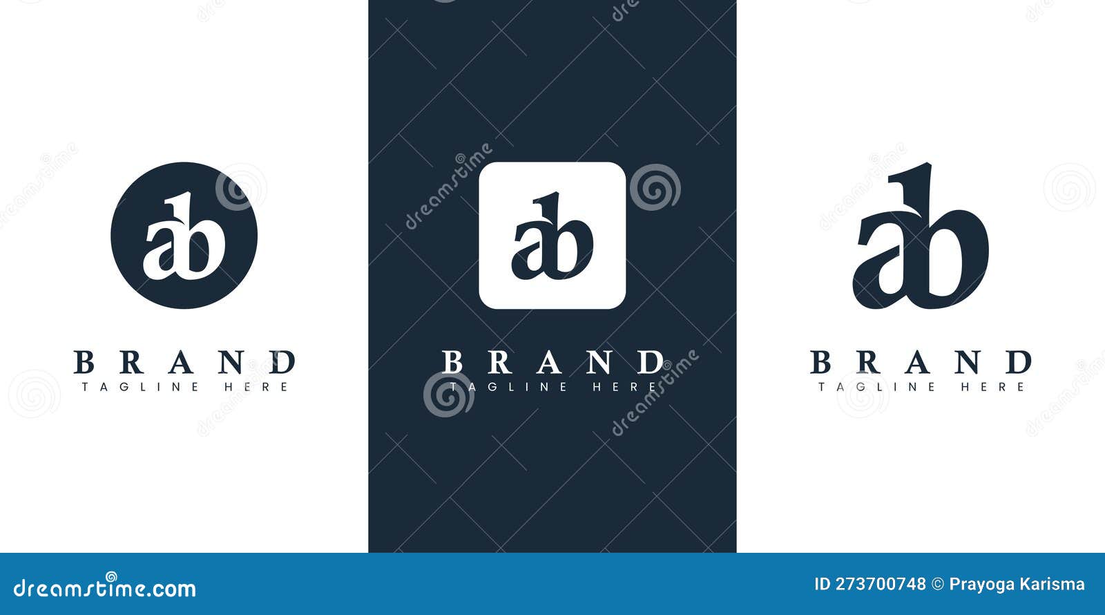 Modern and Simple Lowercase AB Letter Logo, Suitable for Any Business ...