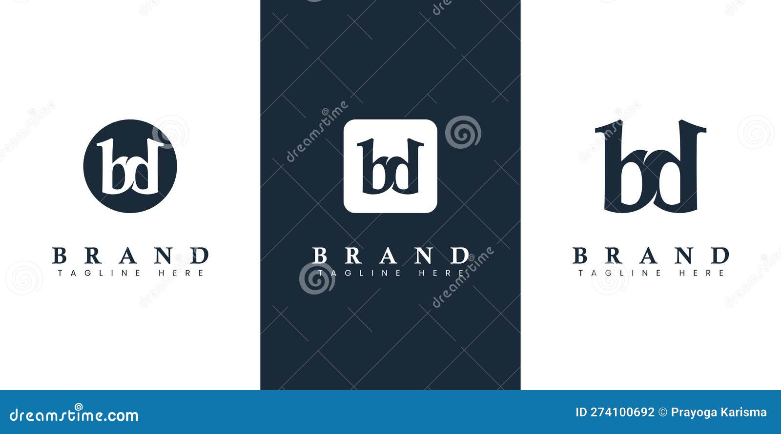 Modern and Simple Lowercase BD Letter Logo, Suitable for Any Business ...